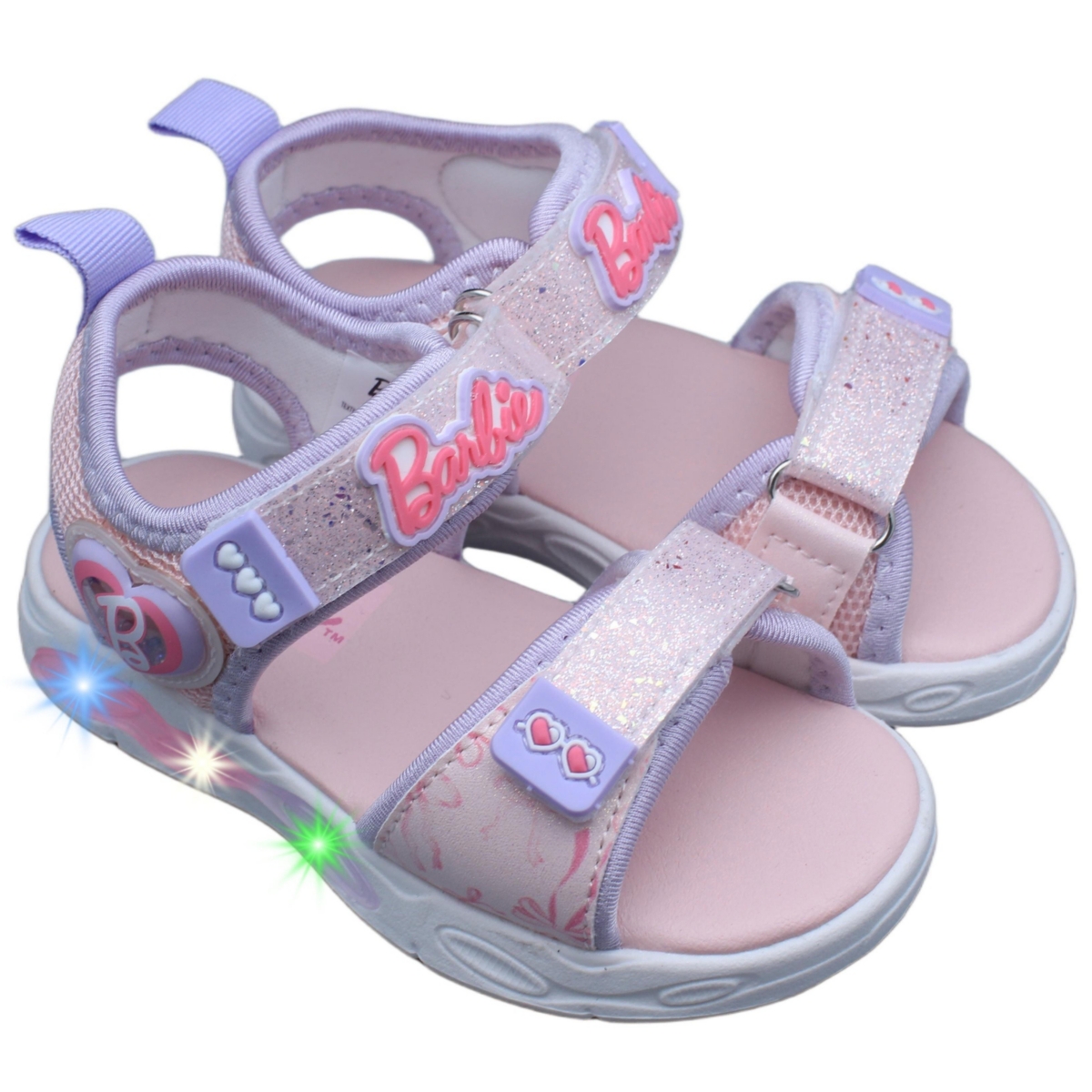 Click here for Barbie Toddler Light-Up Sandals - Lilac prices