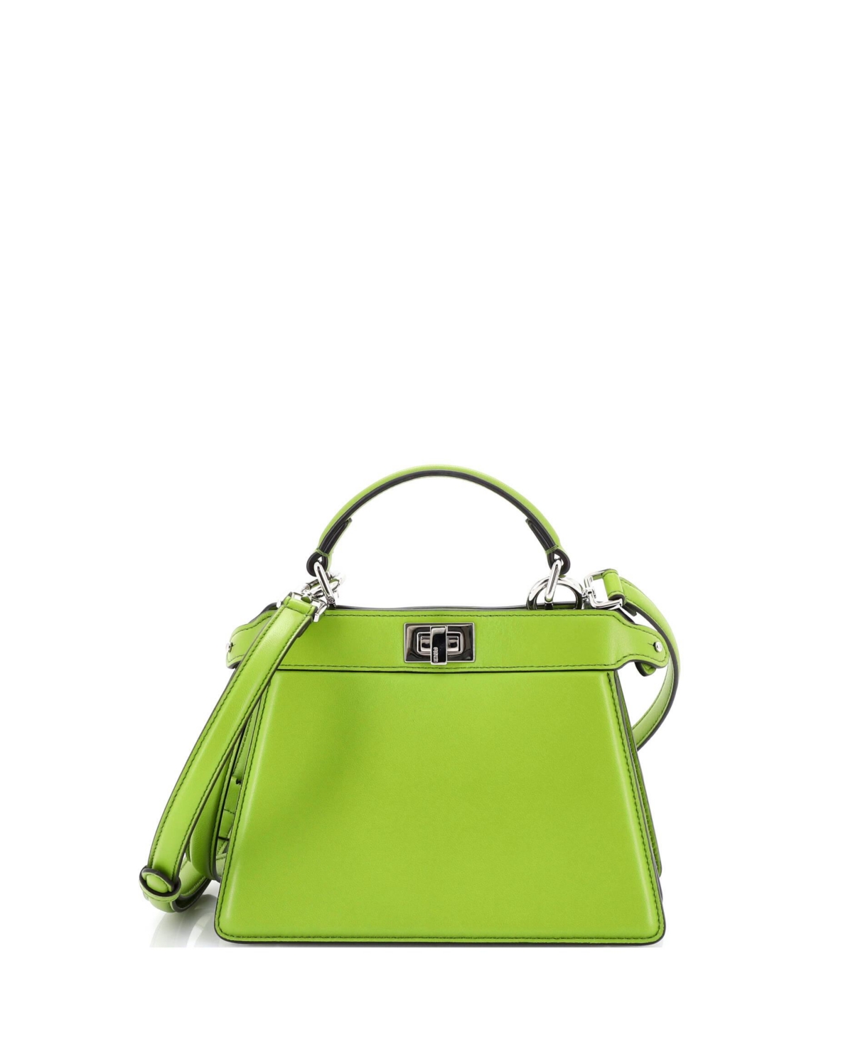 Click here for Pre-Owned Fendi Petite Peekaboo ISeeU Bag Leather... prices