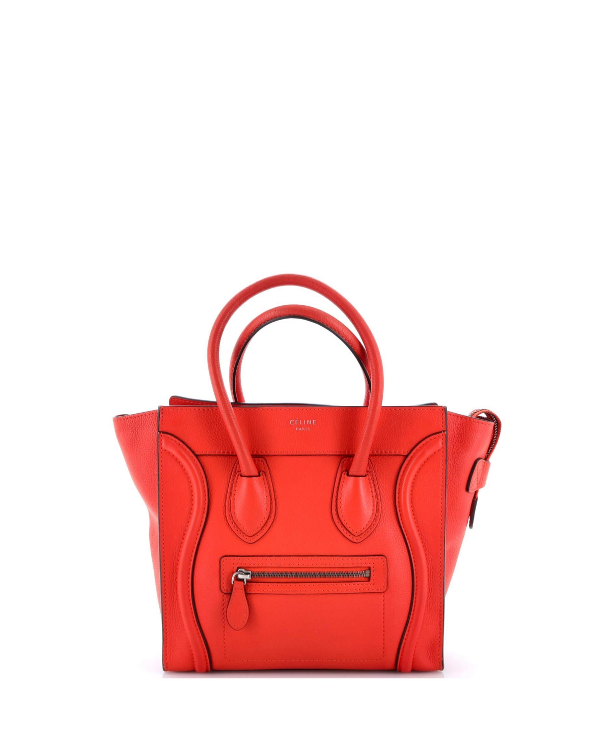 Click here for Pre-Owned Celine Micro Luggage Bag Smooth Leather... prices