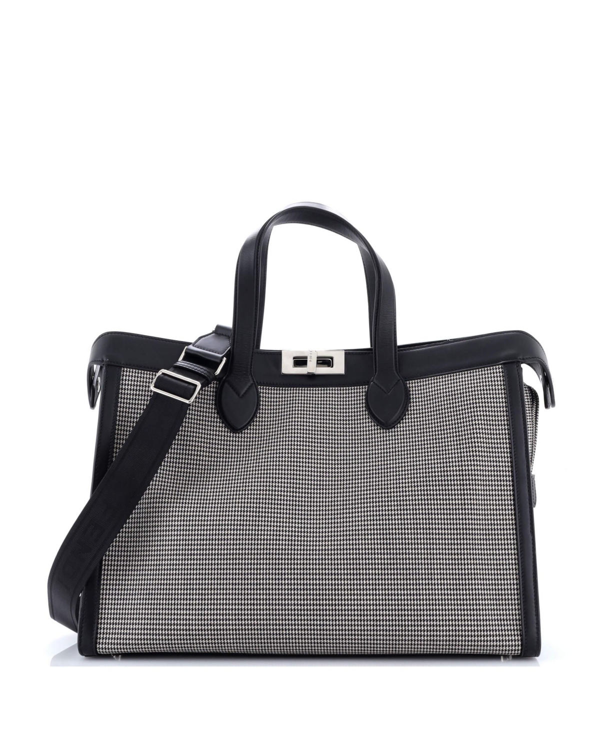 Click here for Pre-Owned Fendi Peekaboo ISeeU Forty8 Handbag Houn... prices