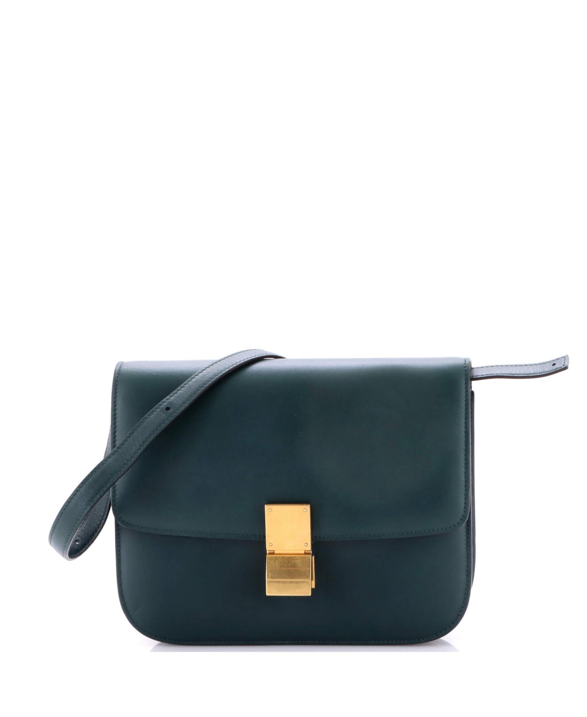 Click here for Pre-Owned Celine Medium Classic Box Bag Smooth Lea... prices