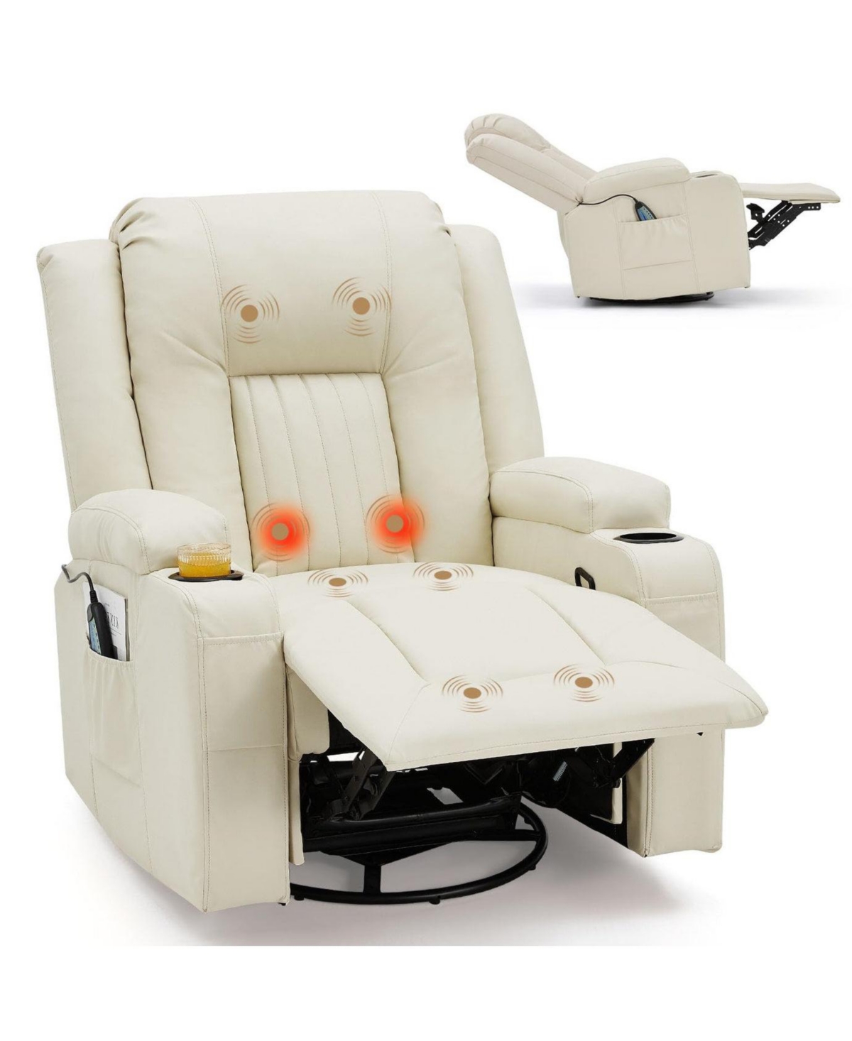 Click here for Aecojoy Massage Recliner Manual Chair with Heating... prices