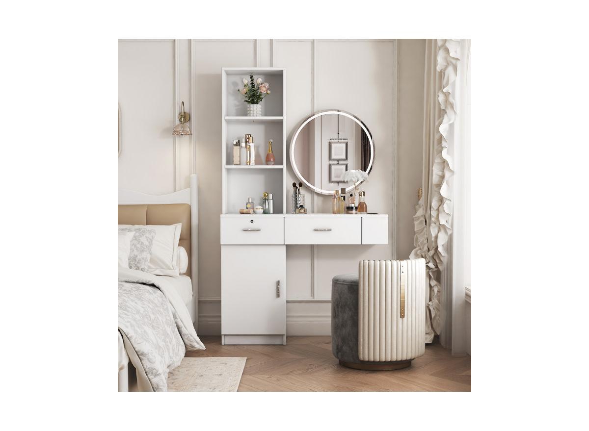 Click here for flynama Modern 4 Drawer Dresser Particleboard Cabi... prices