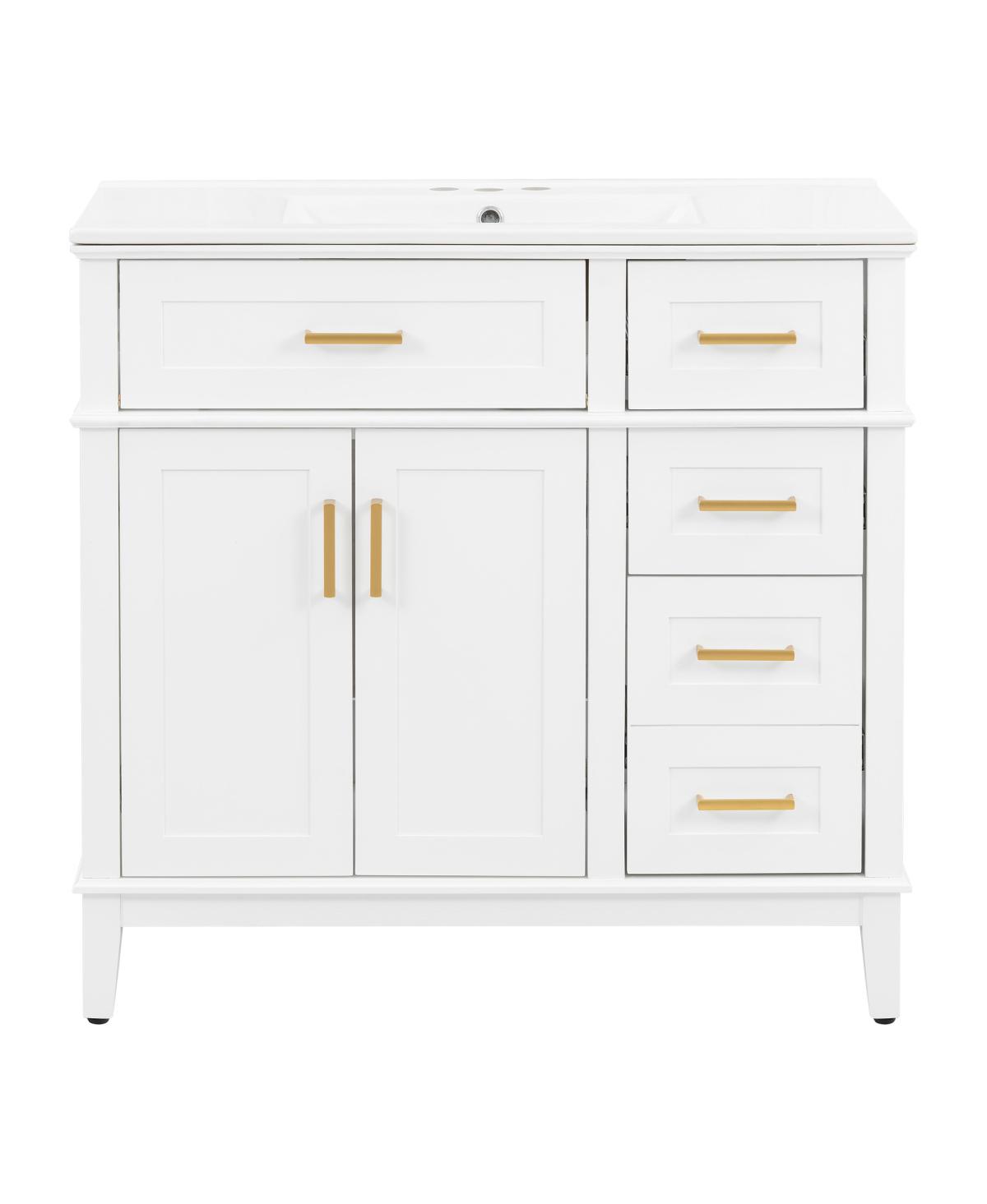 Click here for Sillysis 36" Modern Bathroom Vanity with Sink... prices