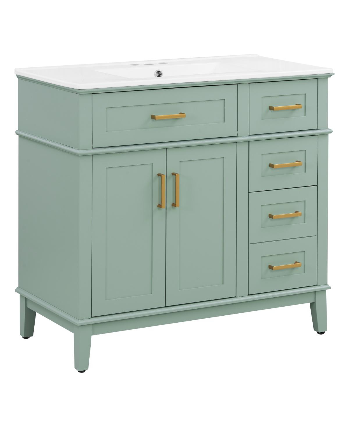 Click here for Sillysis 36" Modern Bathroom Vanity with Sink... prices