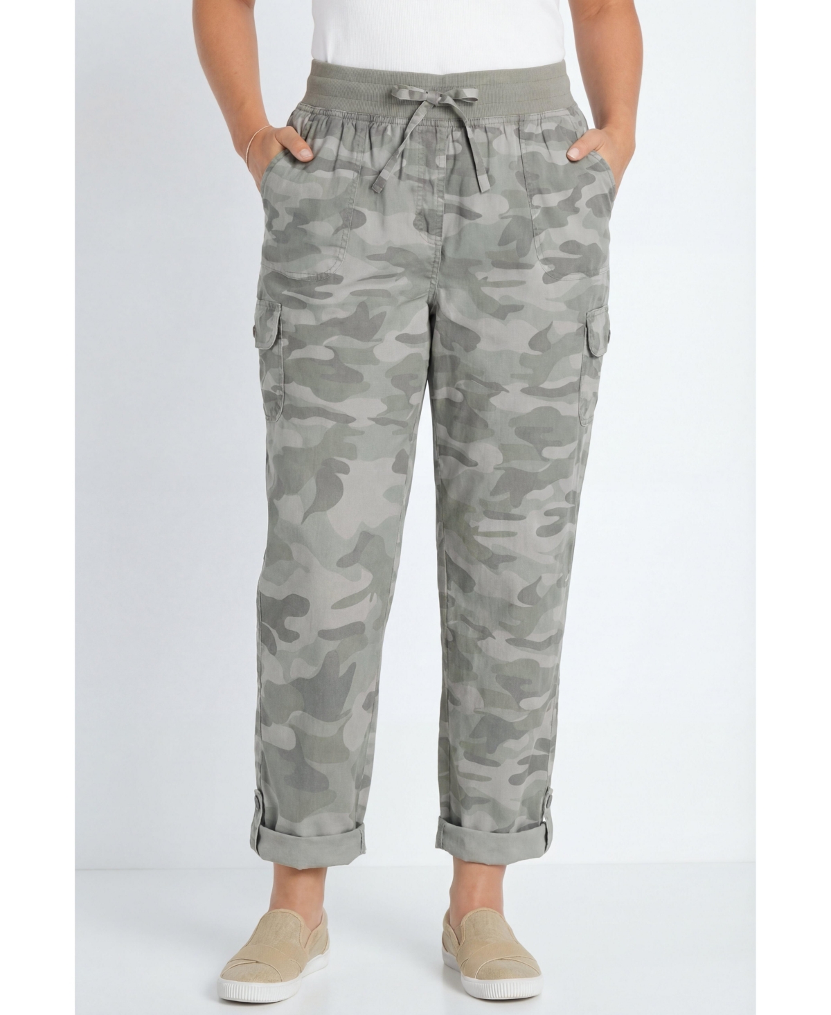 Click here for Woman Within Womens Within Convertible Length Carg... prices