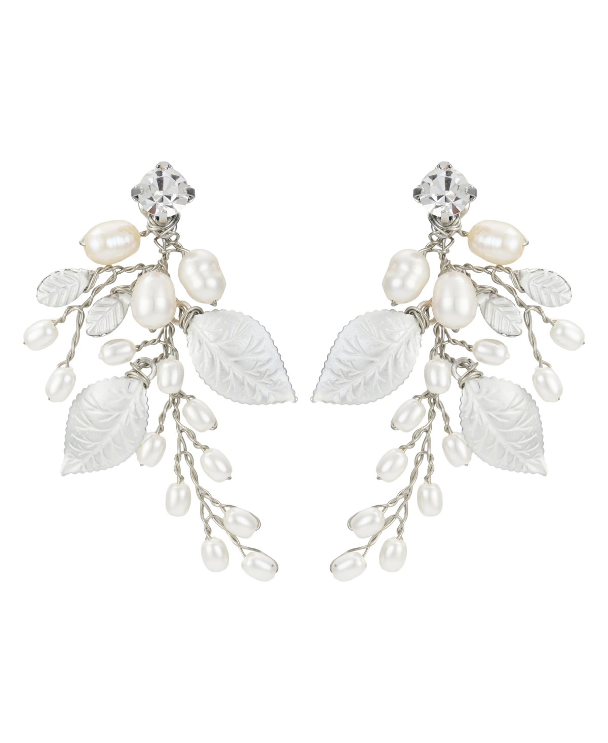 Click here for Untamed Petals Ryann Freshwater Pearl Drop Earring... prices