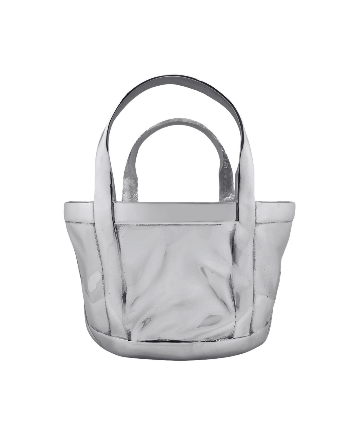 Click here for Mariposa Aluminum 13 Tote Bag Wine Bucket - Silver prices