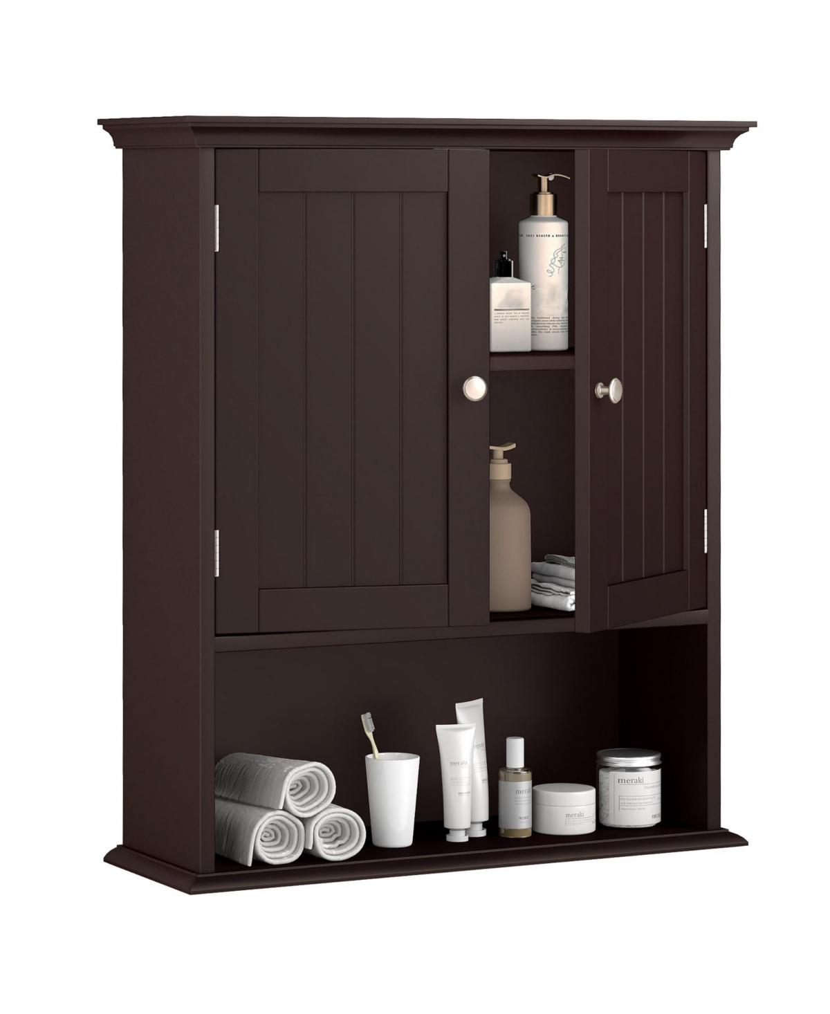 Click here for Costway Wall Mount Bathroom Cabinet Storage Organi... prices