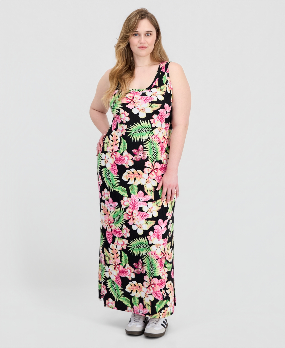 Click here for Full Circle Trends Trendy Plus Size Printed Ribbed... prices