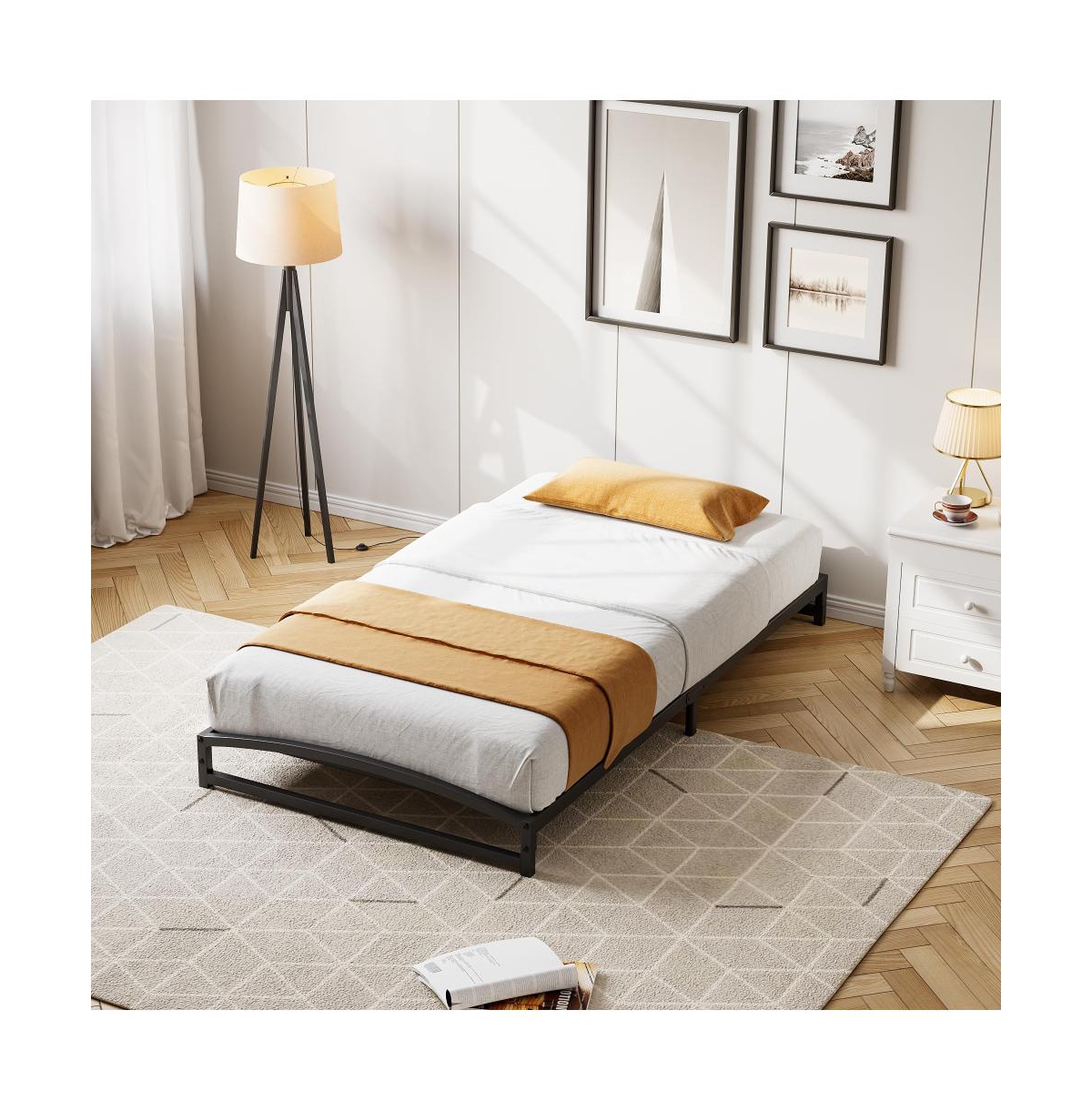 Click here for gaomon Twin 6 Inch Metal Platform Bed Frame - Stee... prices