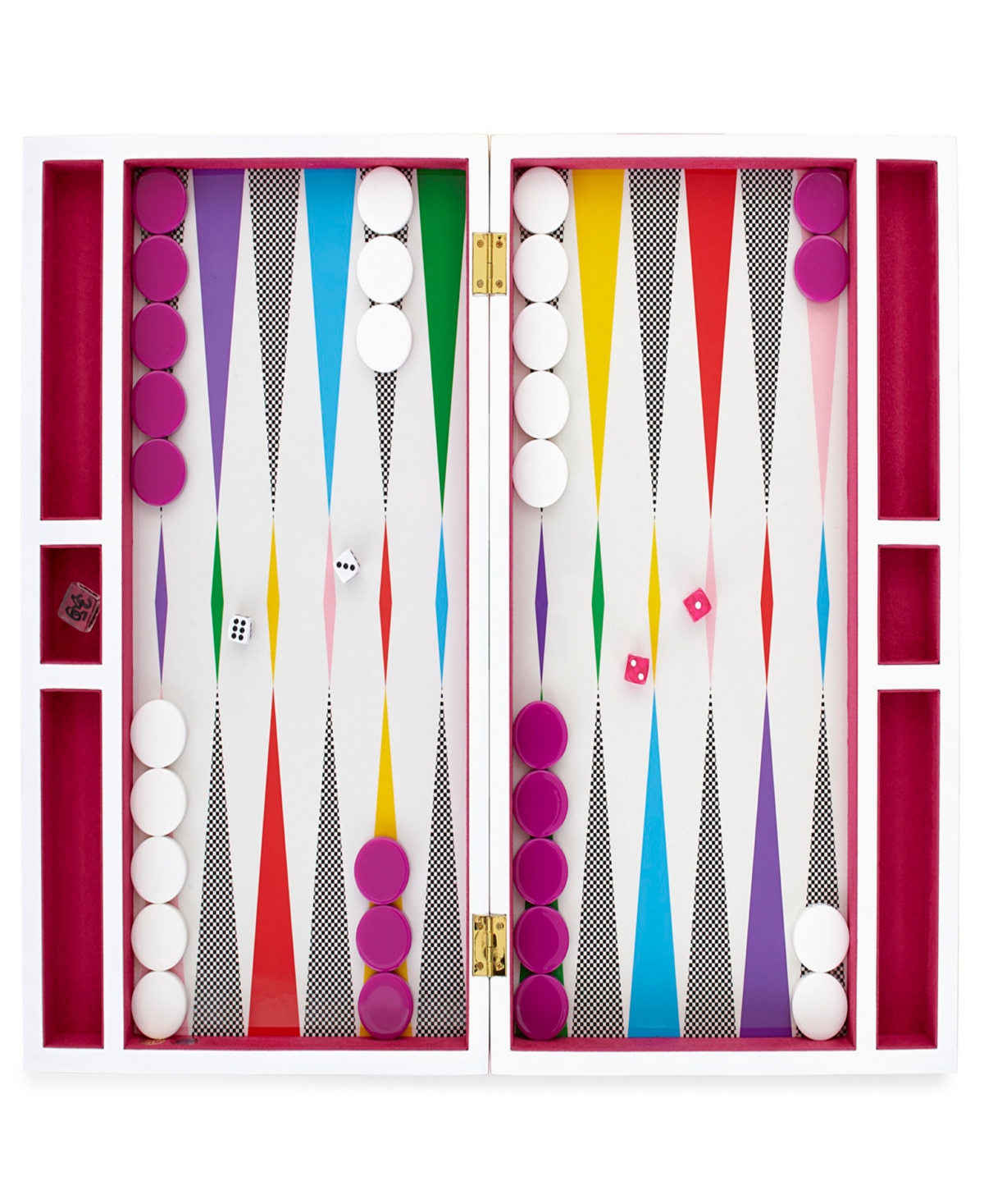 Click here for Jonathan Adler Checkerboard Backgammon Set - Multi prices