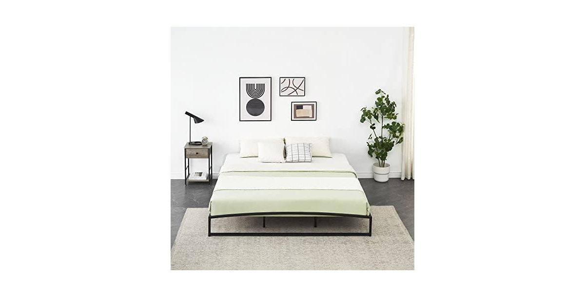 Click here for gaomon 10in Metal Platform Bed Arched Headboard Fo... prices