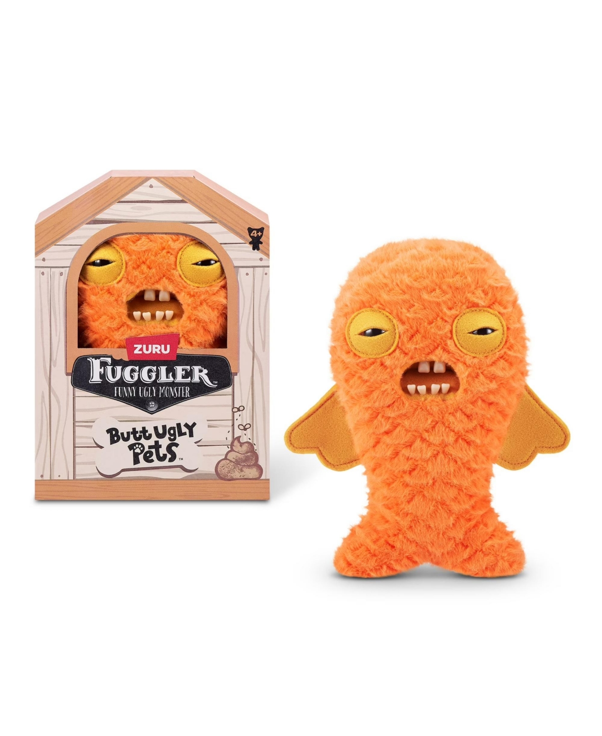 Click here for Zuru Fuggler Butt Ugly Pets CodFather Orange Funny... prices