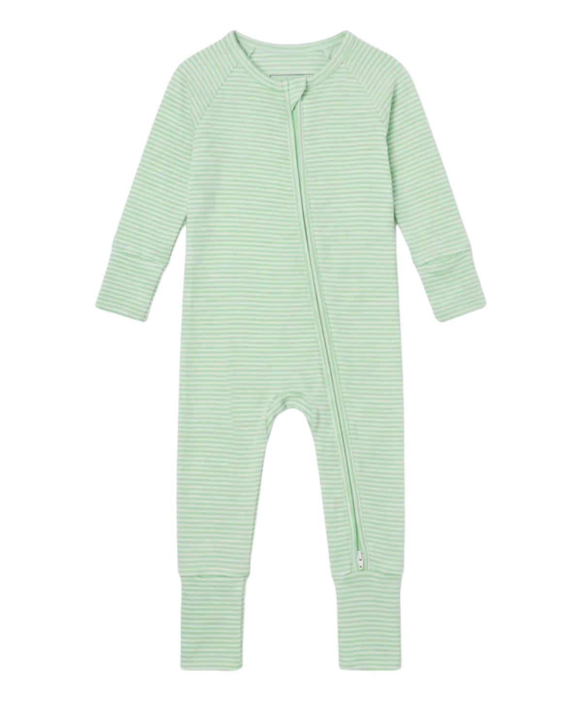 Click here for Motette Boys Pear Stripe Bamboo Sleeper - Light gr... prices