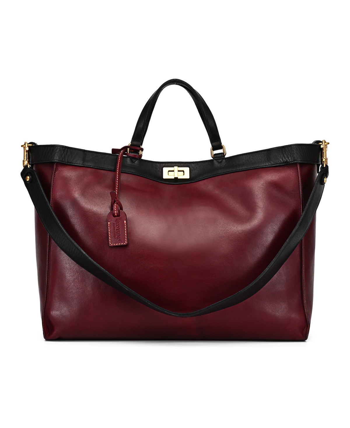 Click here for Old Trend Ixia Jet Set Large Tote Bag - Ruby Red prices