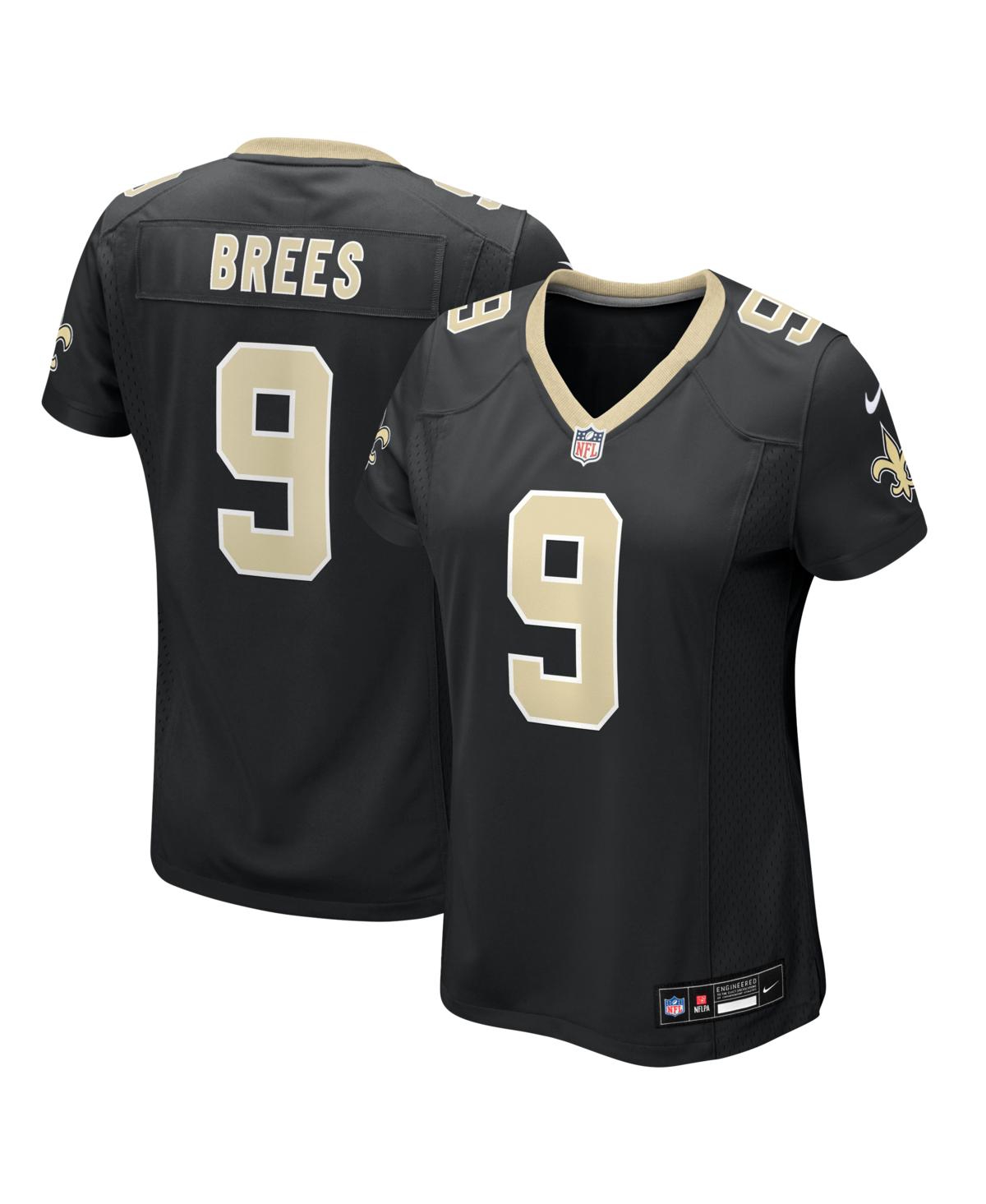 Click here for Nike Womens Drew Brees Black New Orleans Saints Te... prices