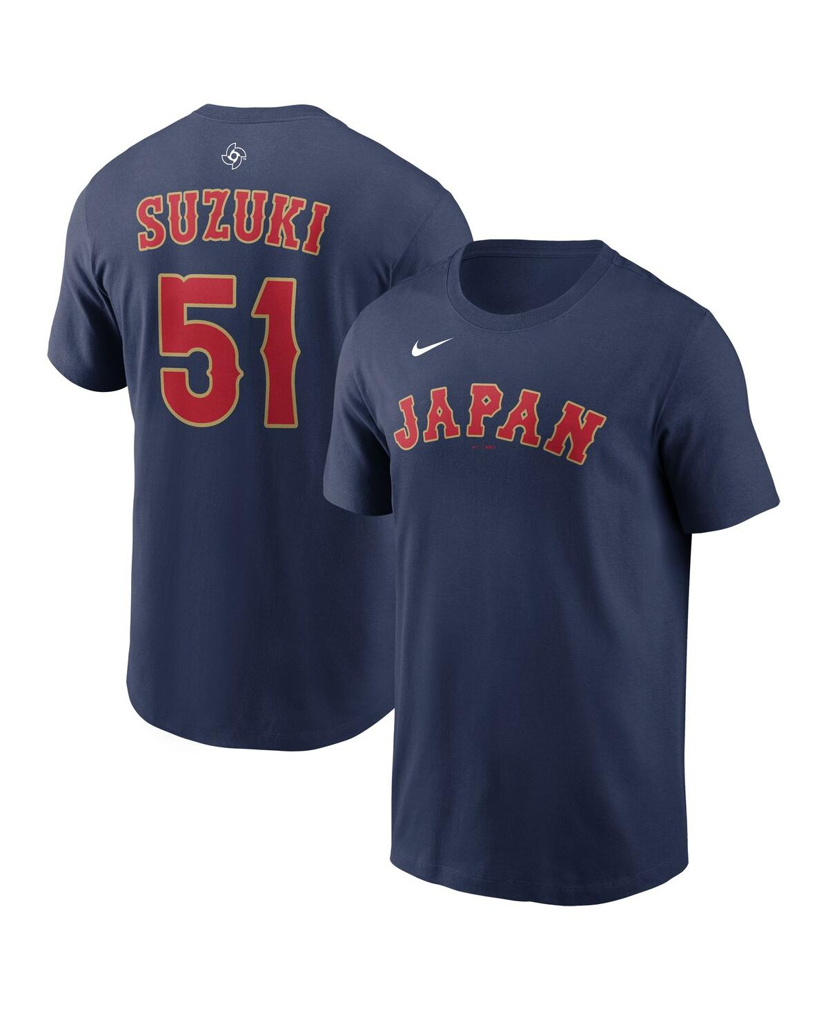 Click here for Nike Mens Seiya Suzuki Navy Japan Baseball 2026 Wo... prices