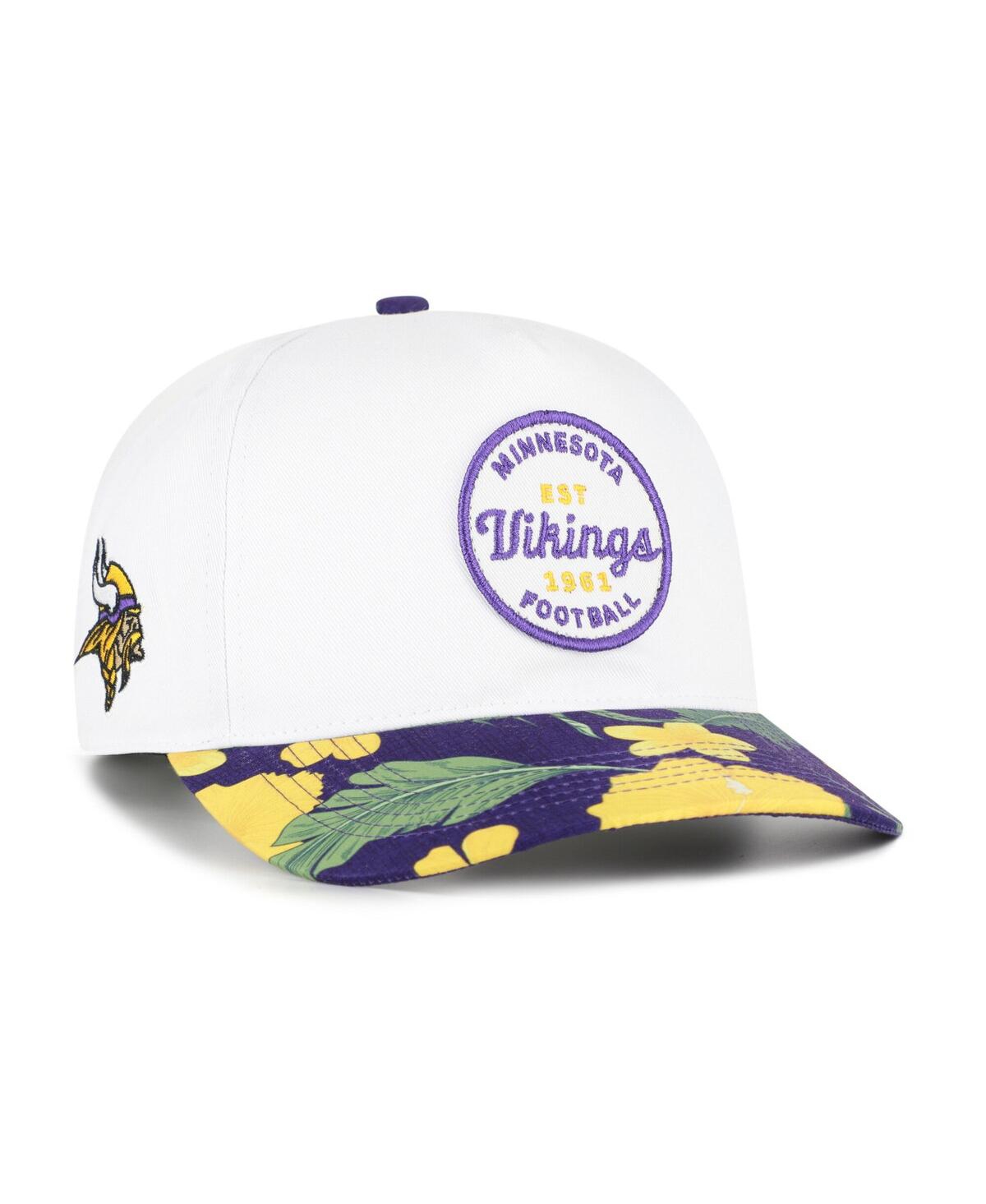 Click here for 47 Brand Mens White/Purple Minnesota Vikings Beach... prices