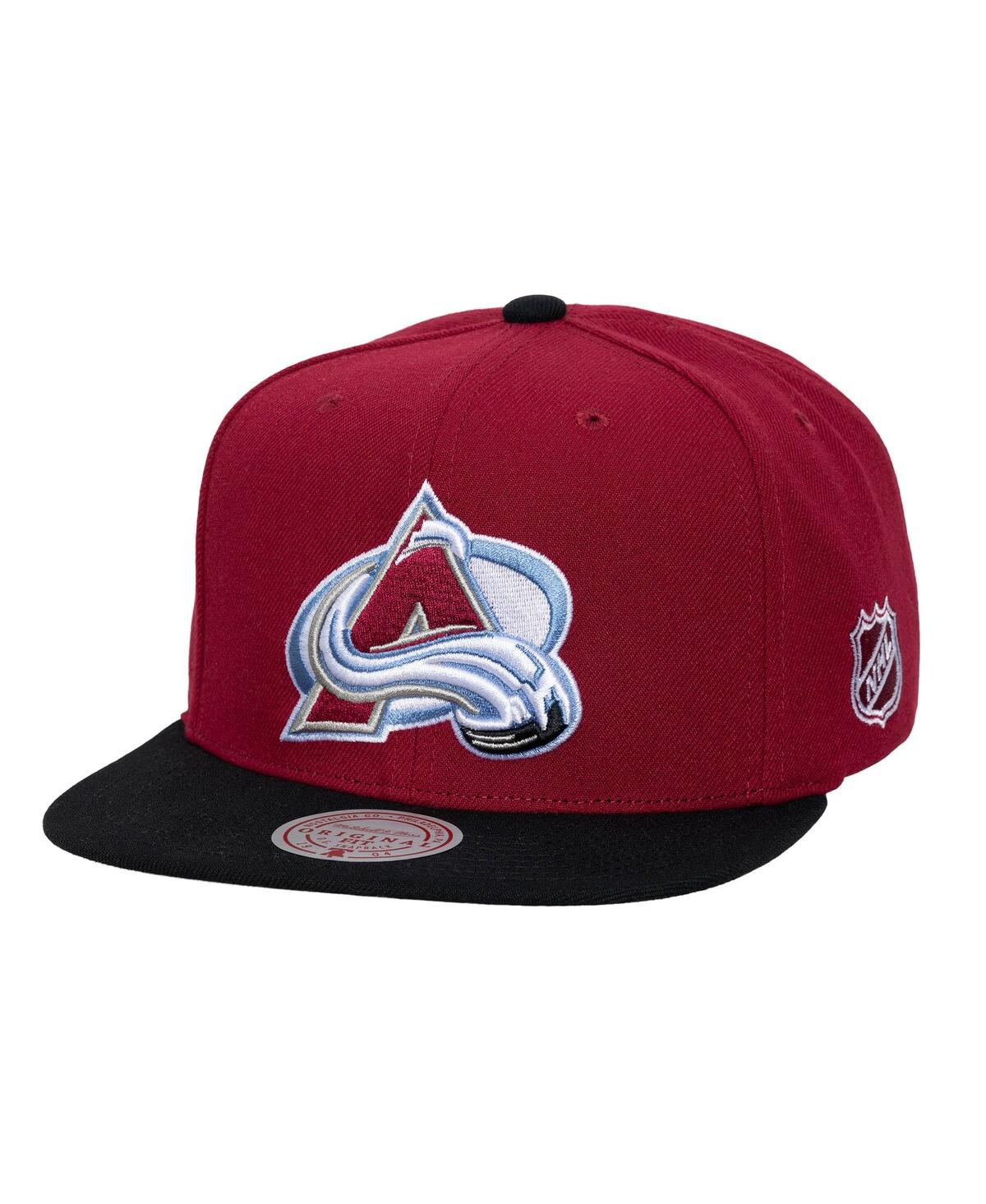 Click here for Mitchell & Ness Mens Burgundy Colorado Avalanche L... prices