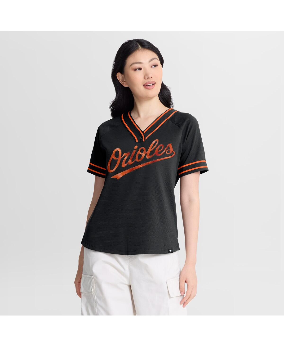 Click here for Fanatics Womens Black Baltimore Orioles Diva Race... prices