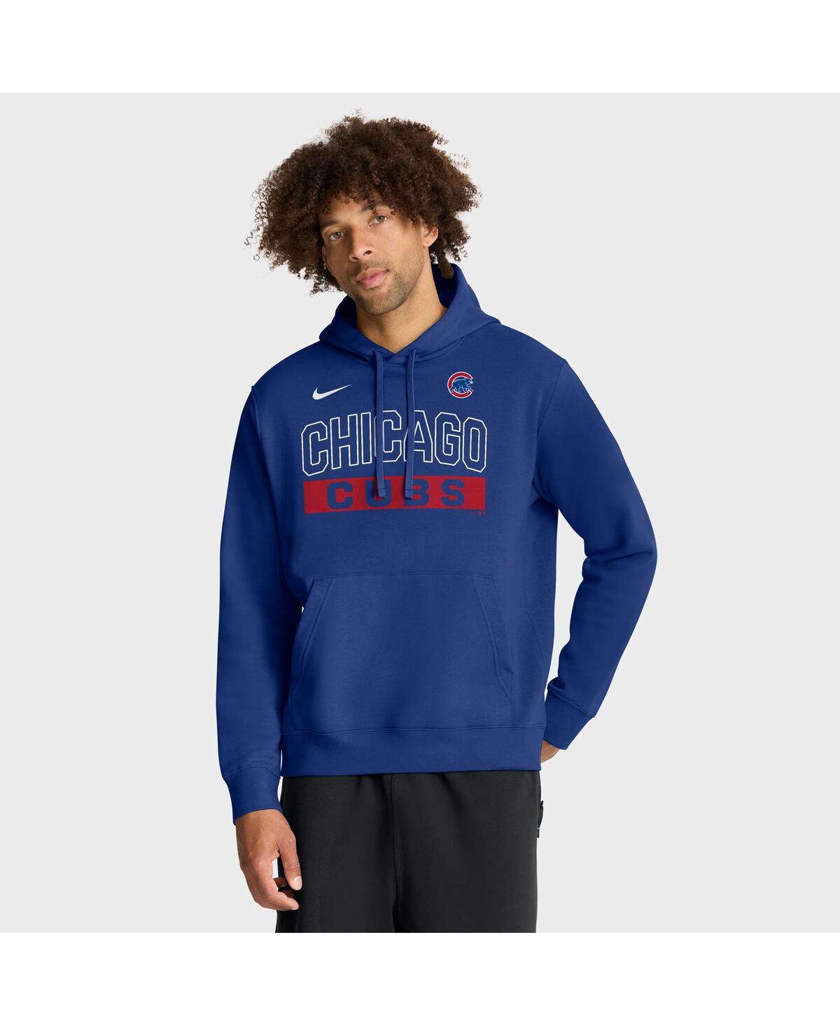 Click here for Nike Mens Royal Chicago Cubs Primetime Club Hoodie... prices