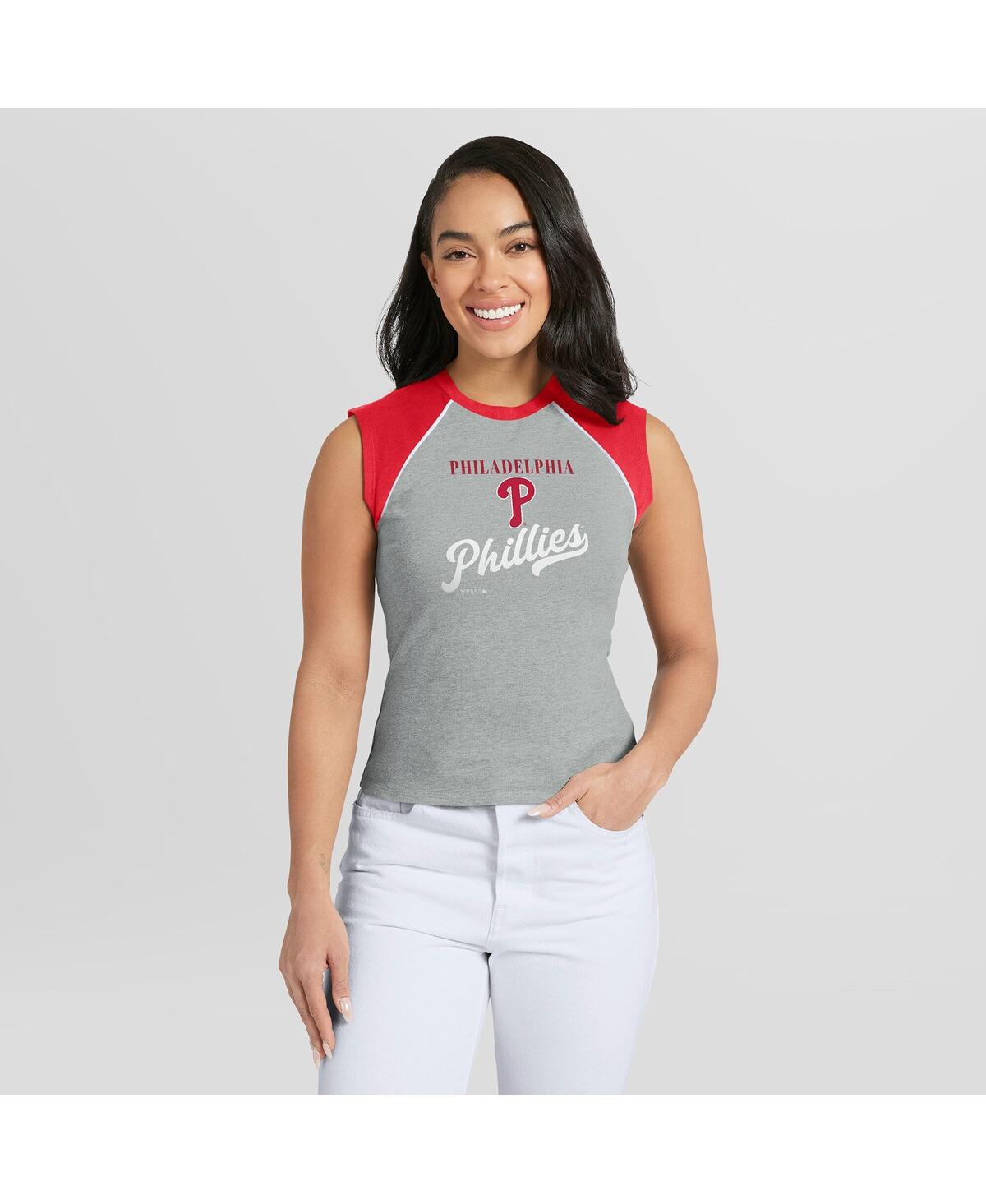 Click here for Wear by Erin Andrews Womens Heather Gray Philadelp... prices