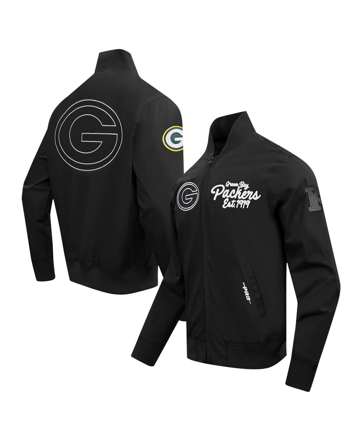 Click here for Pro Standard Mens Black Green Bay Packers Paint Th... prices