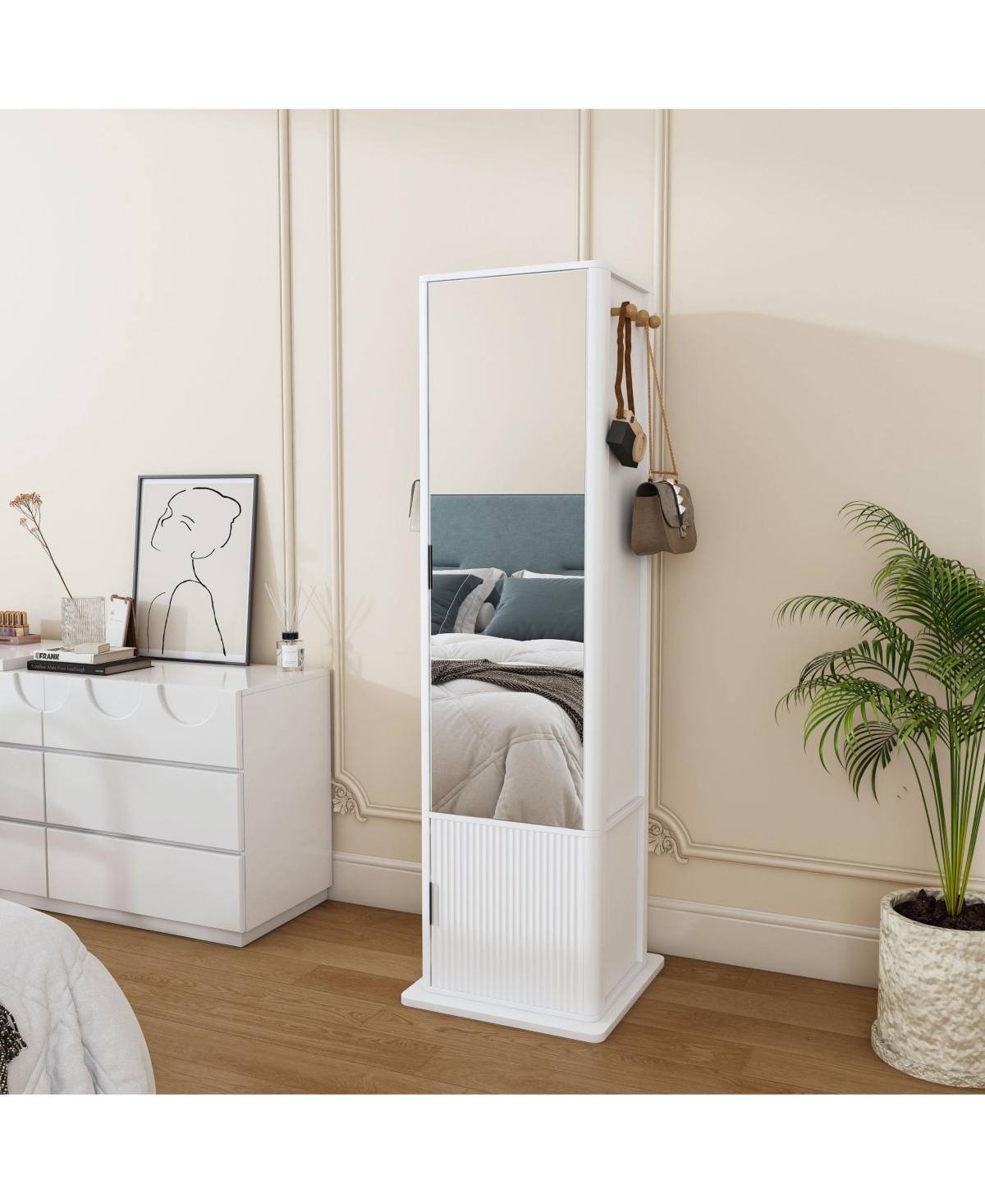 Click here for Rainsken 360° Rotating Jewelry Storage Cabine... prices