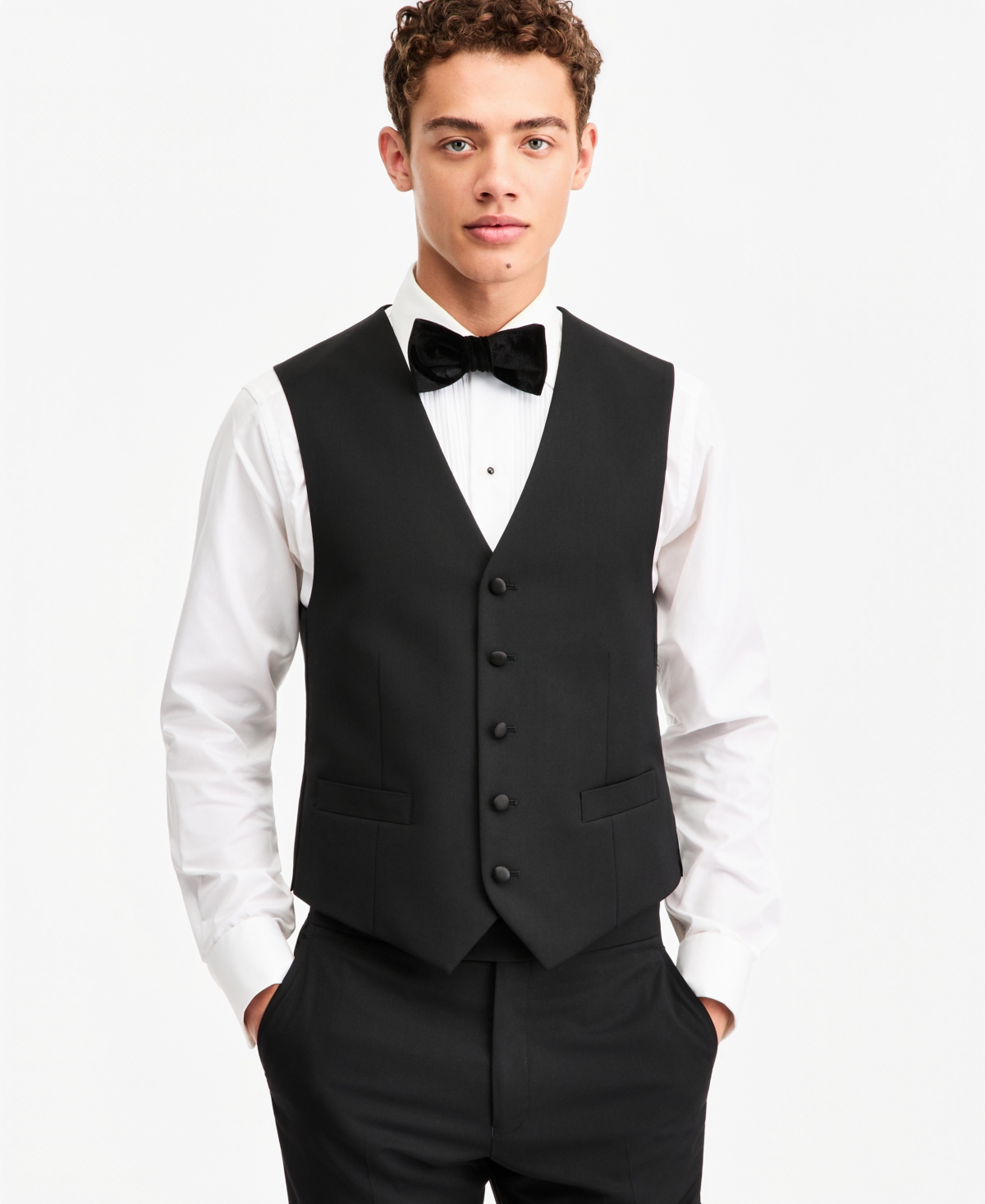 Click here for Tommy Hilfiger Mens Modern-Fit Flex Stretch Tuxedo... prices