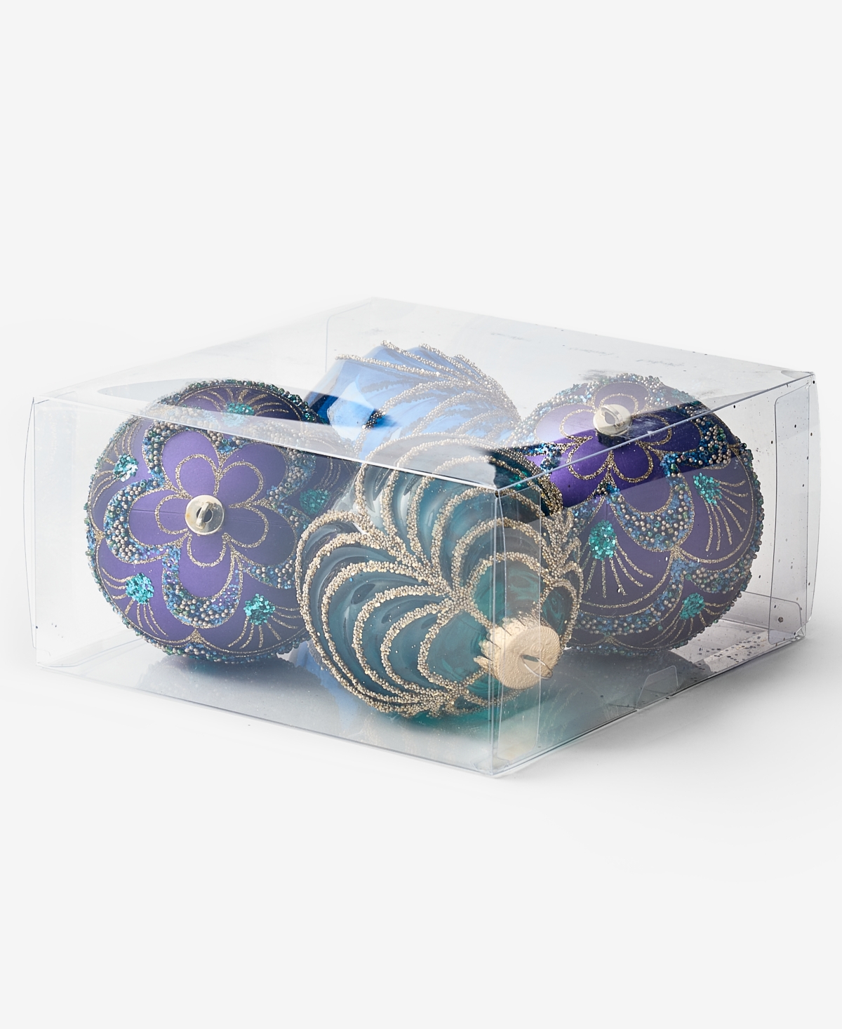 Click here for Holiday Lane Opulence Shatterproof Blue  Purple &... prices