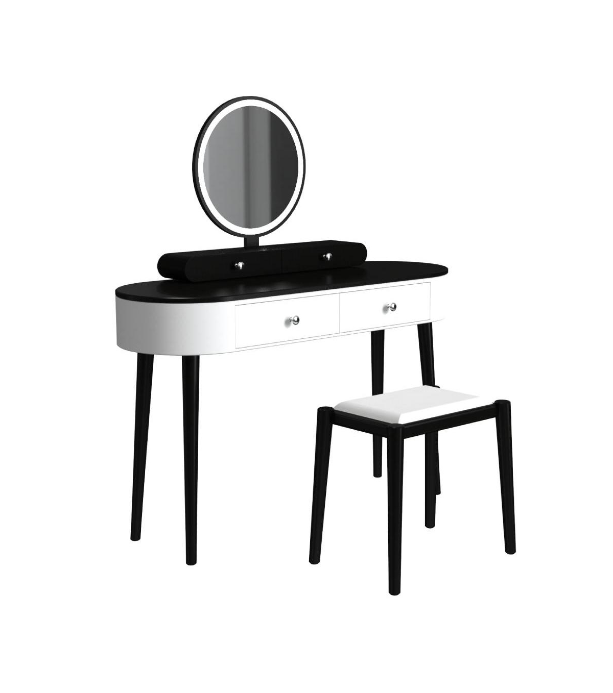 Click here for Sugift Vanity Table Set with Led Mirror and Storag... prices