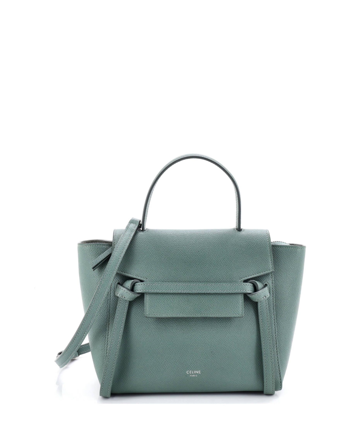 Click here for Pre-Owned Celine Nano Belt Bag Textured Leather -... prices