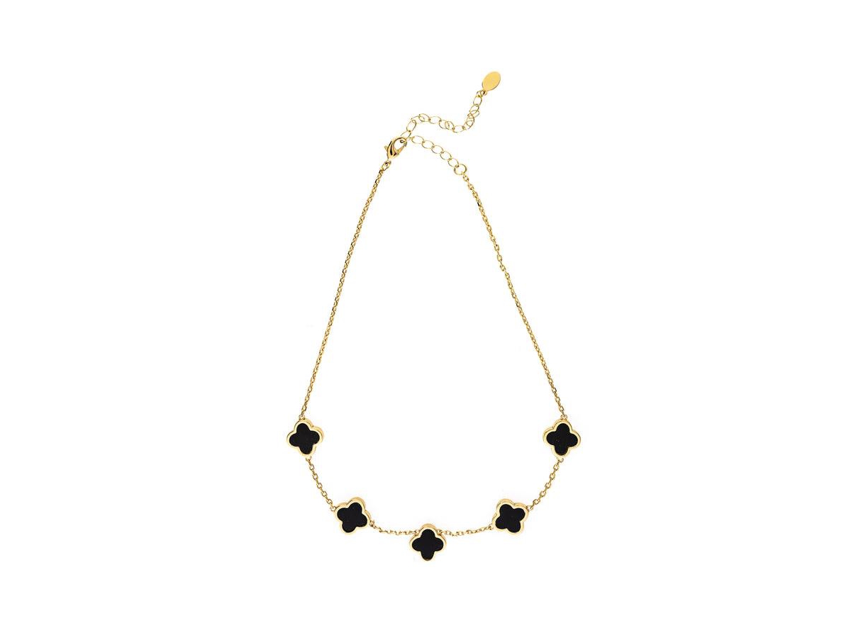 Click here for Rivka Friedman 18K Gold Plated Flower Station Neck... prices