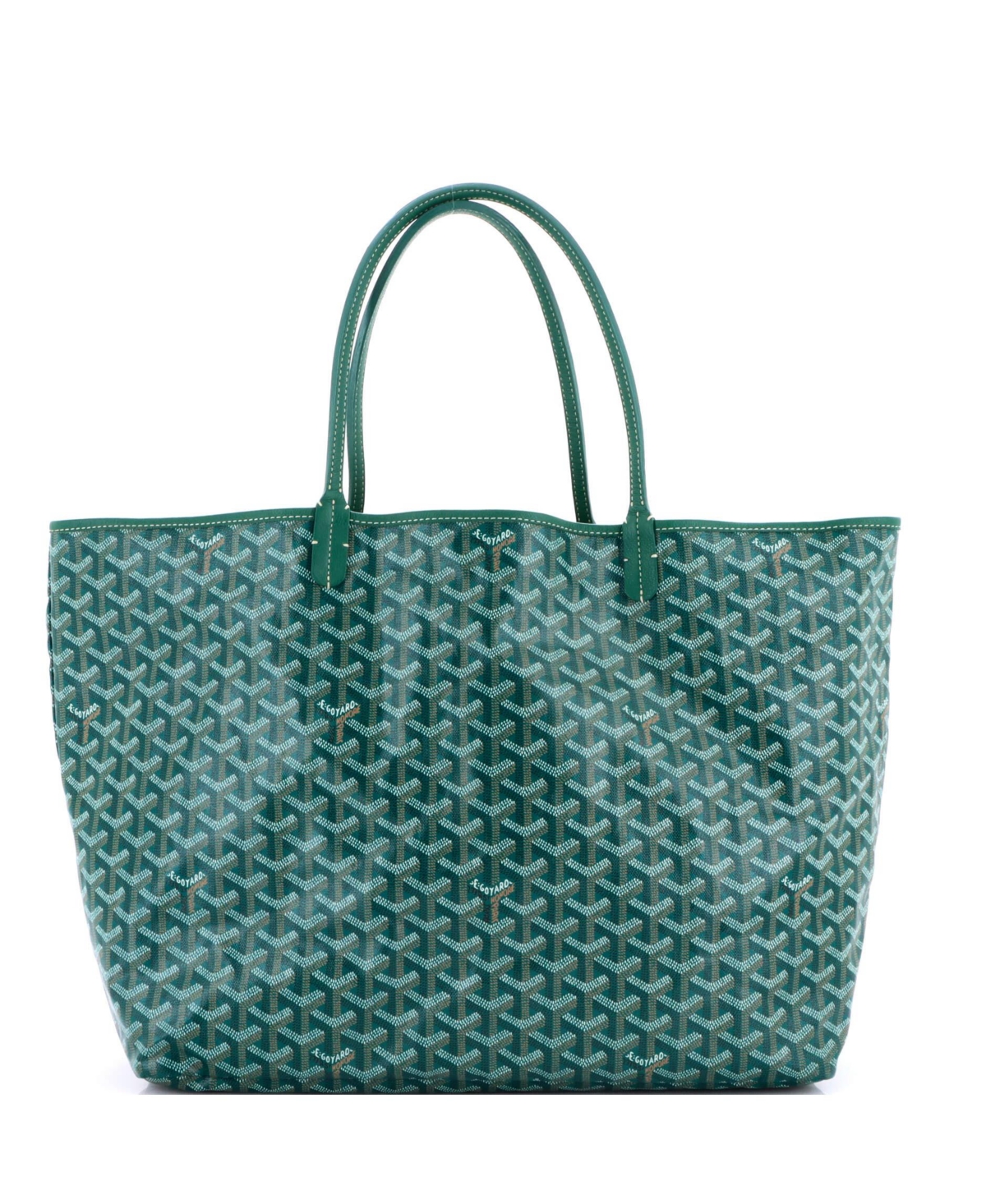 Click here for Pre-Owned Goyard Gm Saint Louis Tote Coated Canvas... prices