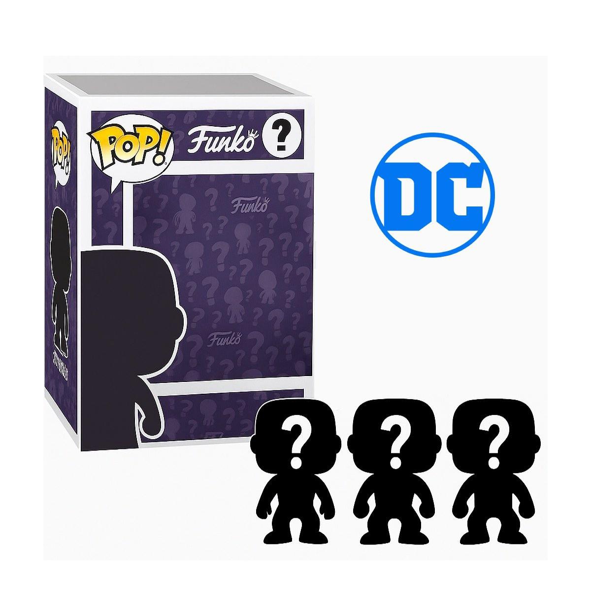 Click here for Funko Set of 3 Surprise Mystery Dc Comics Pop! Ran... prices