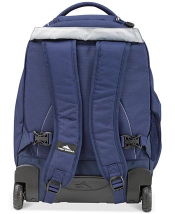 High Sierra Freewheel Rolling Backpack in True Navy - Macy's