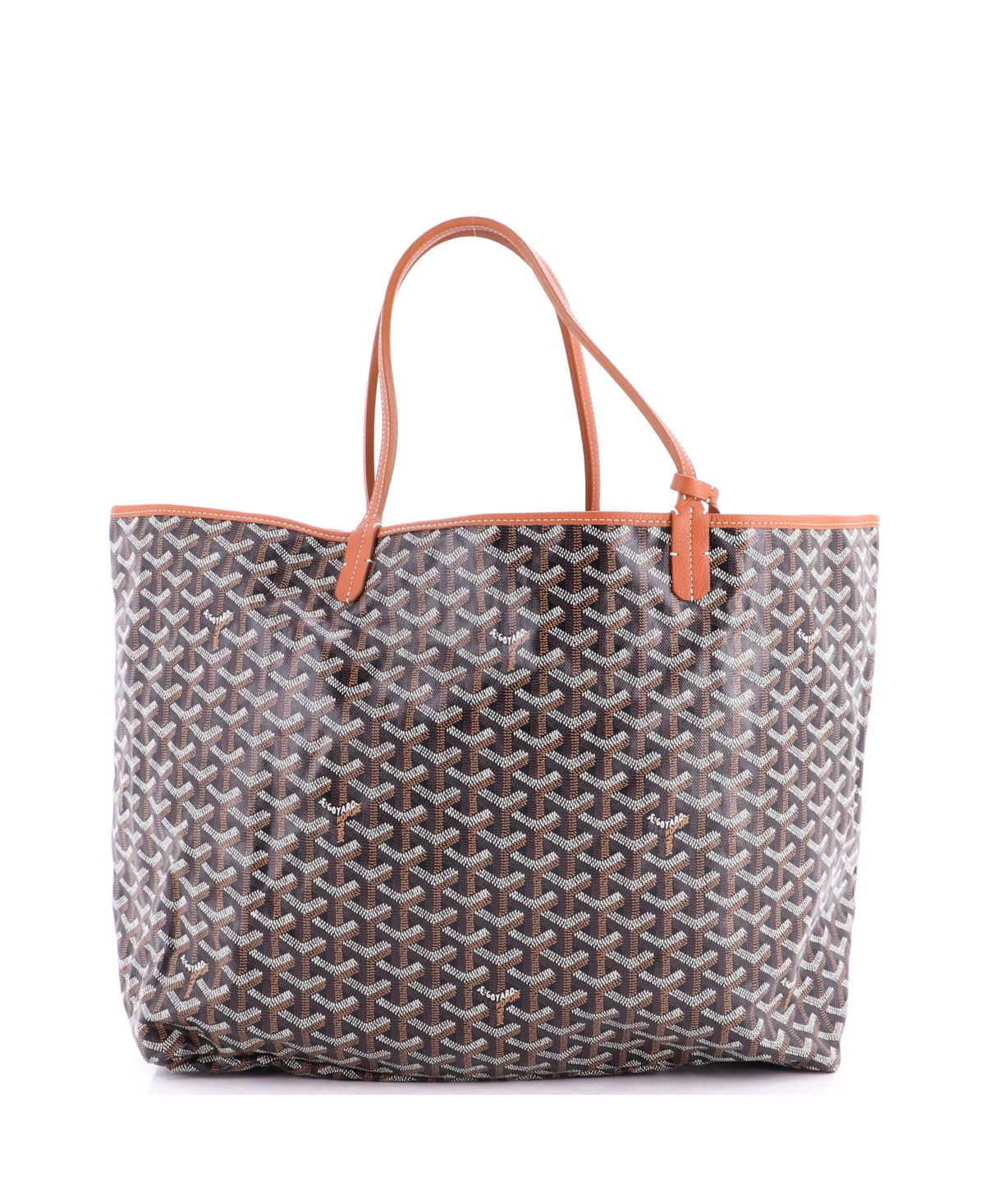 Click here for Pre-Owned Goyard Gm Saint Louis Tote Coated Canvas... prices