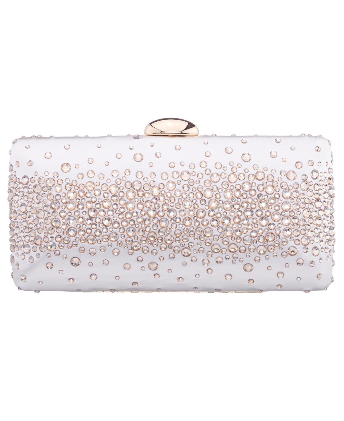 Click here for Nina Crystal Scatter Pattern Minaudiere Small Clut... prices