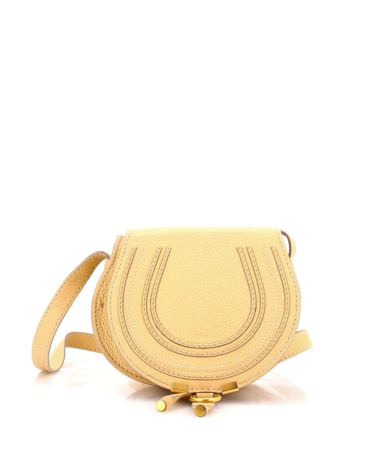 Click here for Pre-Owned Chloe Mini Marcie Crossbody Bag Leather... prices