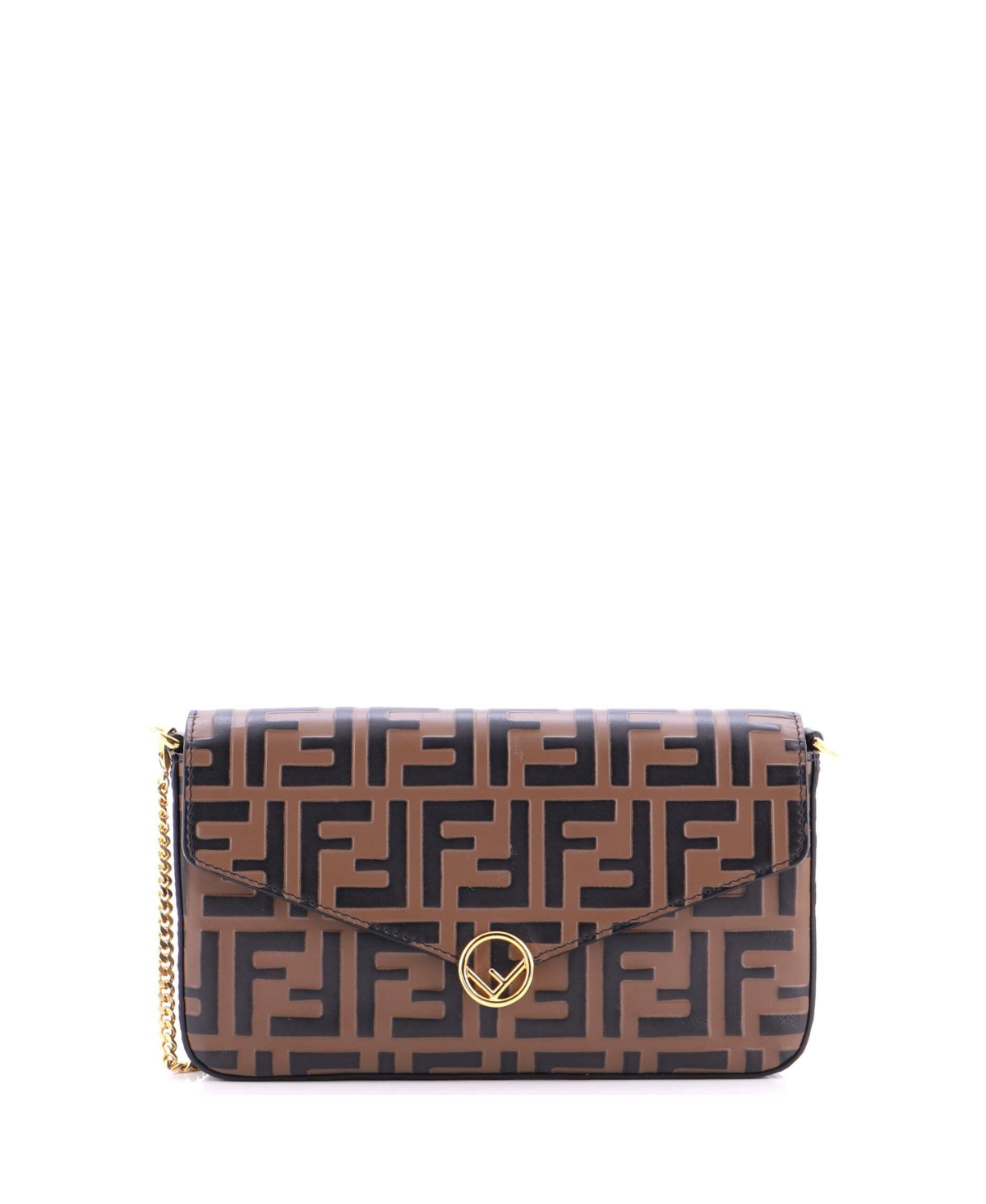 Click here for Pre-Owned Fendi F is Fendi Envelope Clutch on Chai... prices