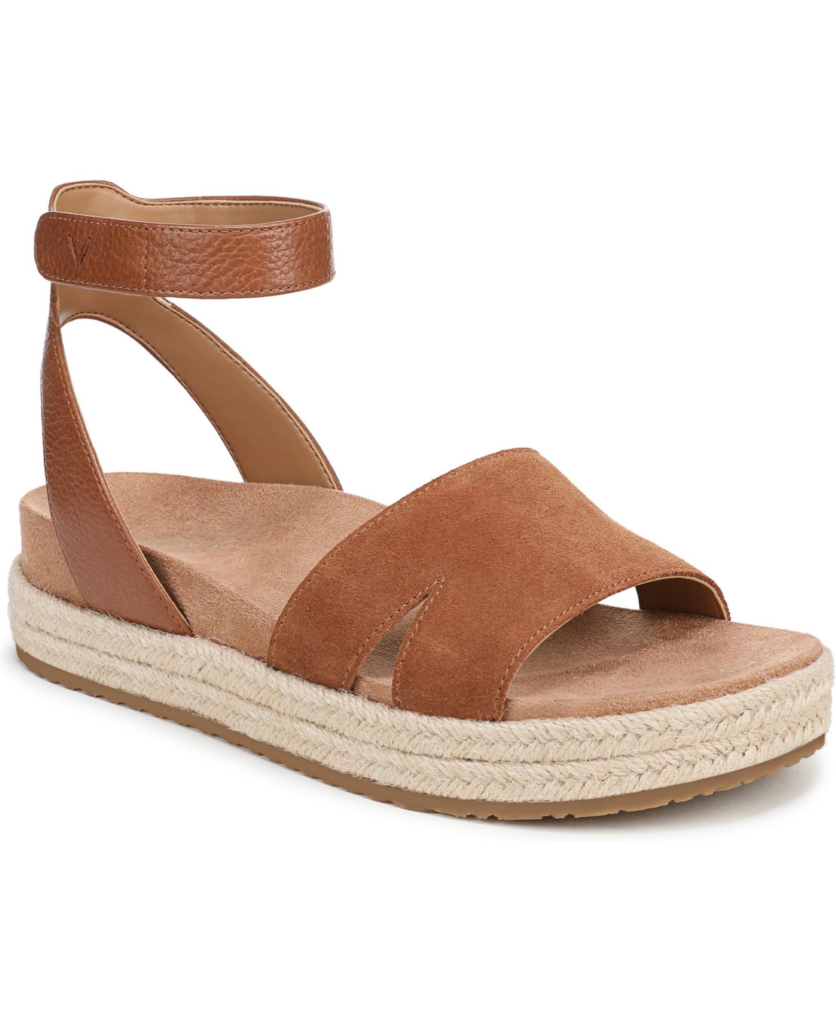 Click here for Vionic Womens Yucca Espadrille Sandals - Tan suede prices