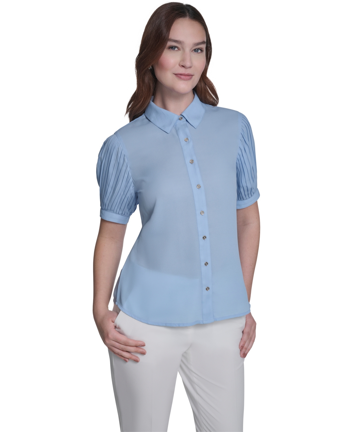 Click here for Tommy Hilfiger Womens Collared Top - Breeze prices