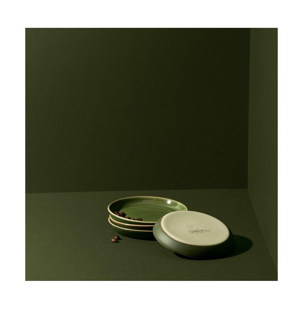 Click here for Gharyan Stoneware  Stoneware Flat Side Plate | Eda... prices