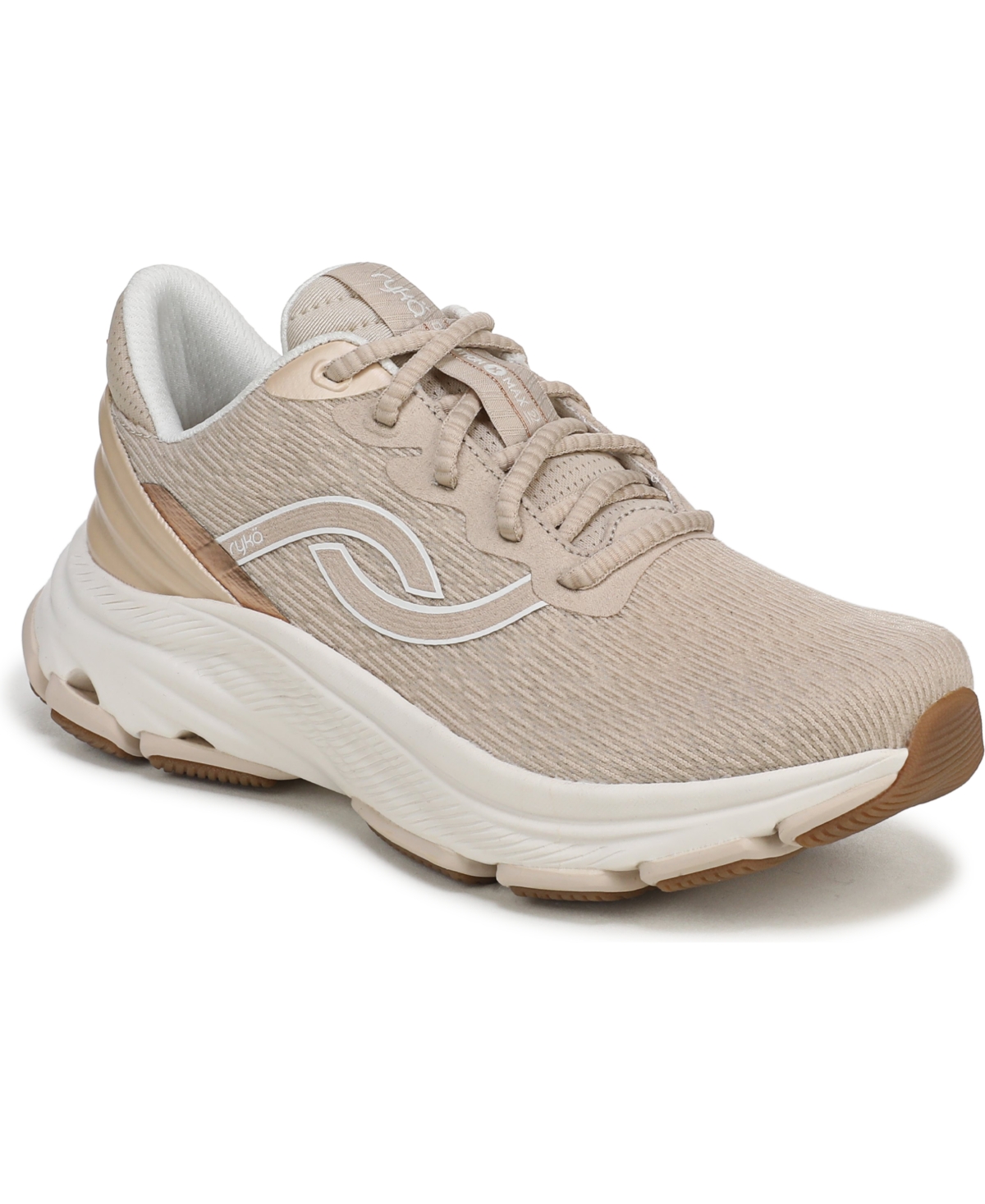 Click here for Ryka Womens Devotion Lace-Up Walking Sneakers - Te... prices