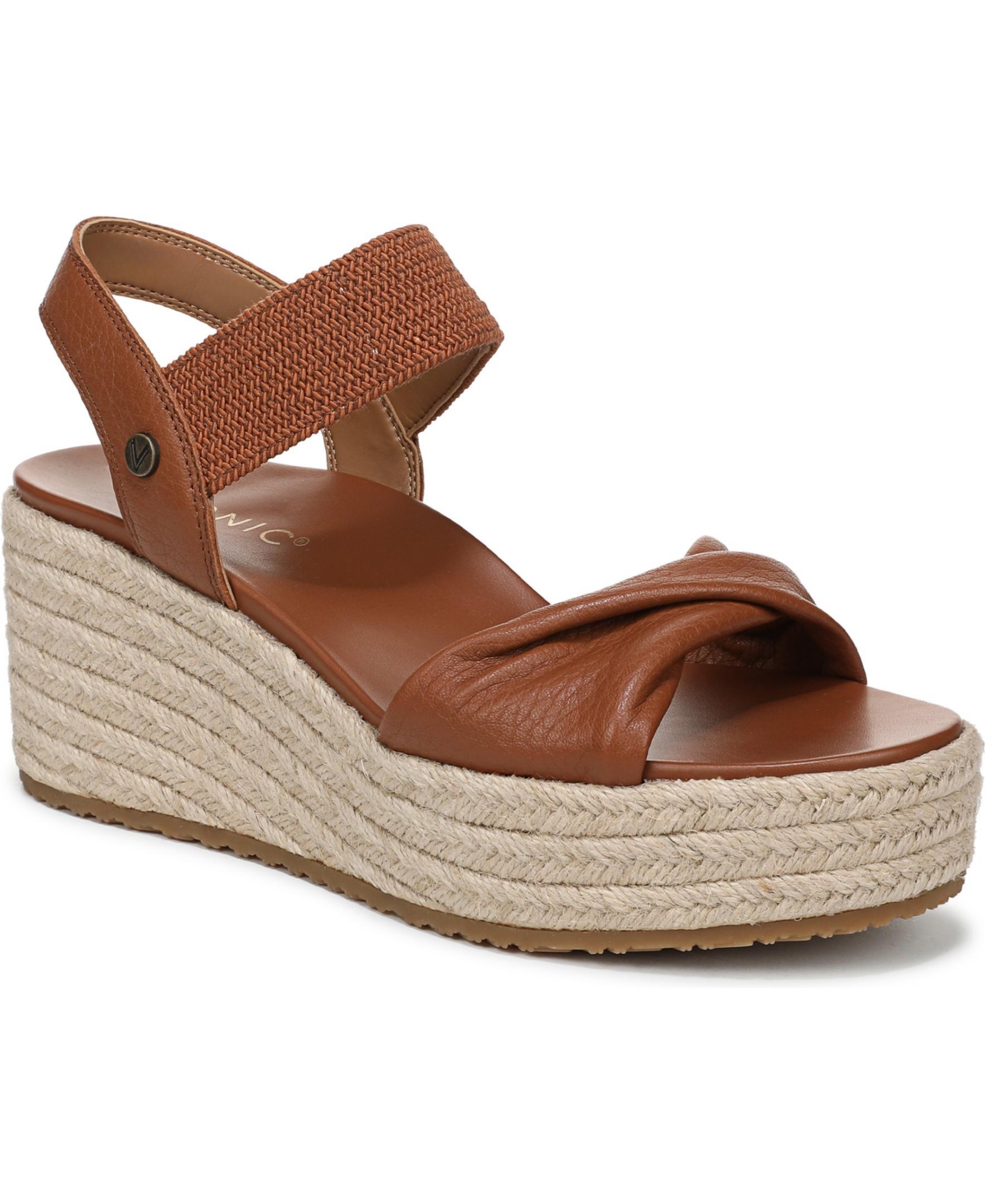 Click here for Vionic Womens Darla Espadrille Sandals - Tan leath... prices