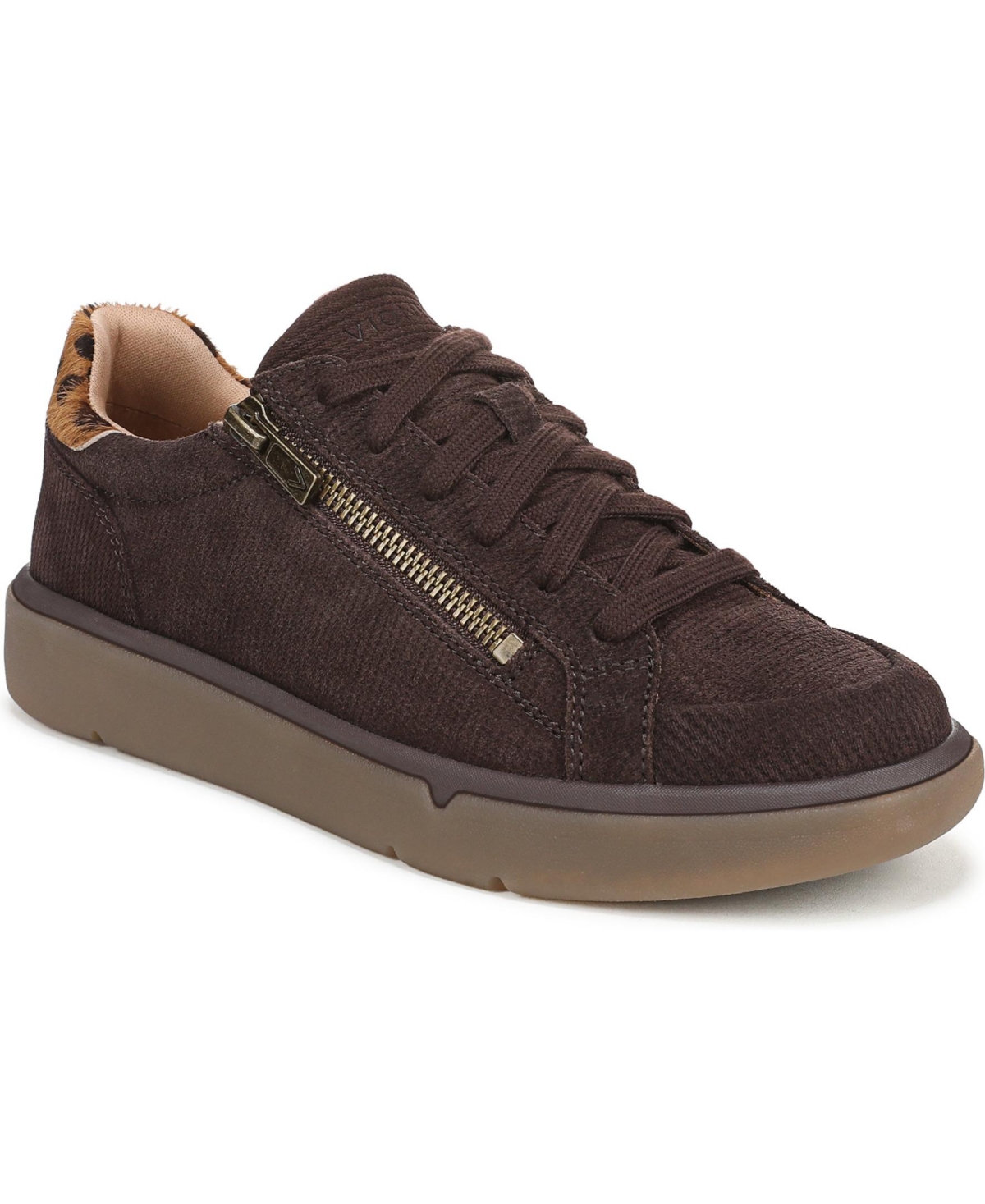 Click here for Vionic Womens City Walk Axs Walking Shoes - Chocol... prices