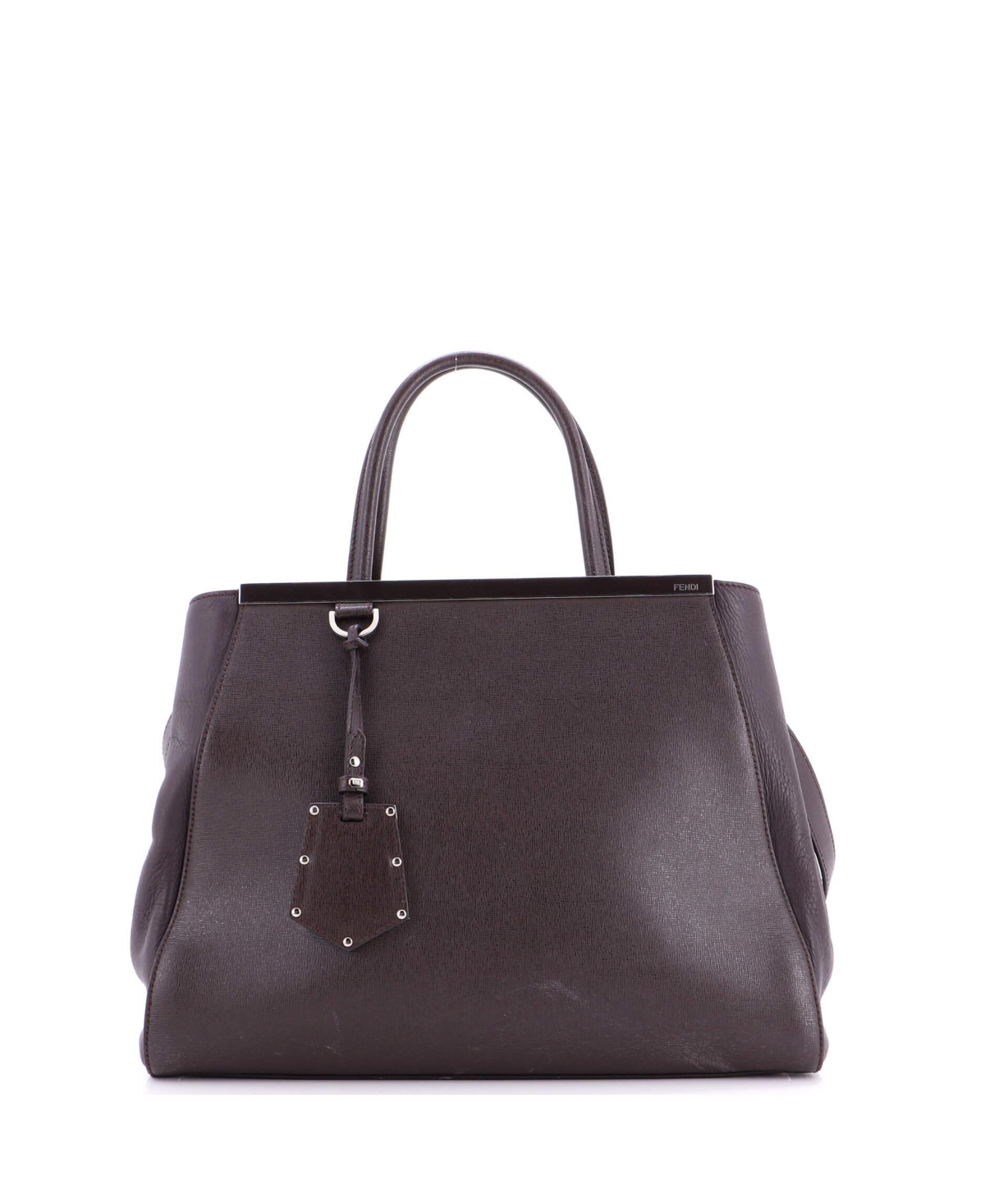 Click here for Pre-Owned Fendi Medium 2Jours Bag Leather - Black prices