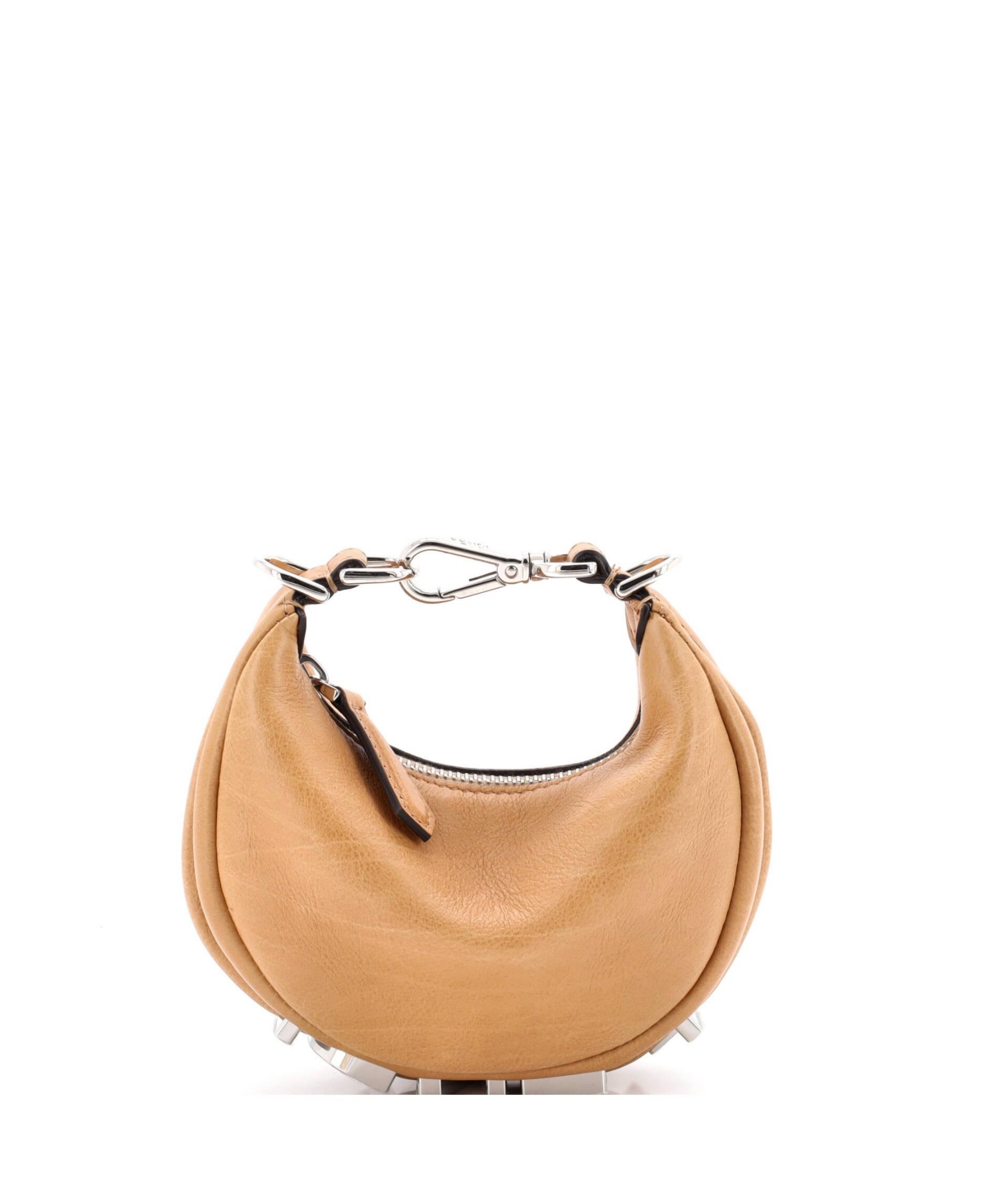 Click here for Pre-Owned Fendi Nano Fendigraphy Bag Leather - Bro... prices