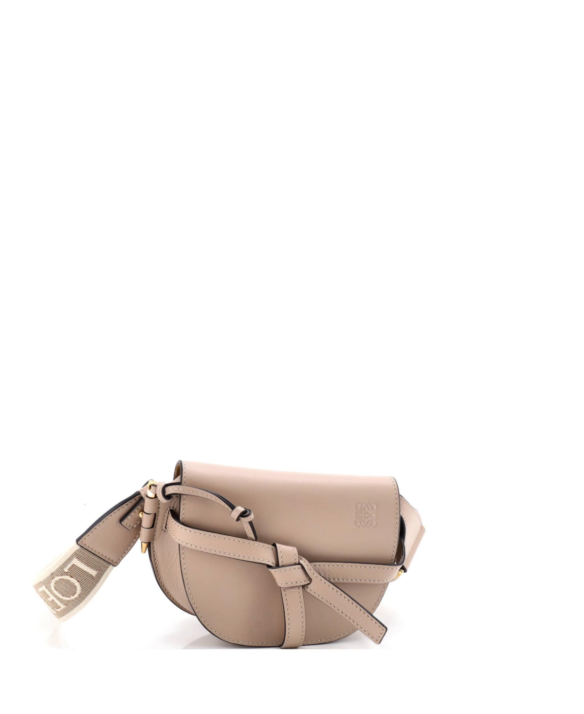 Click here for Pre-Owned Loewe Mini Gate Dual Shoulder Bag Leathe... prices